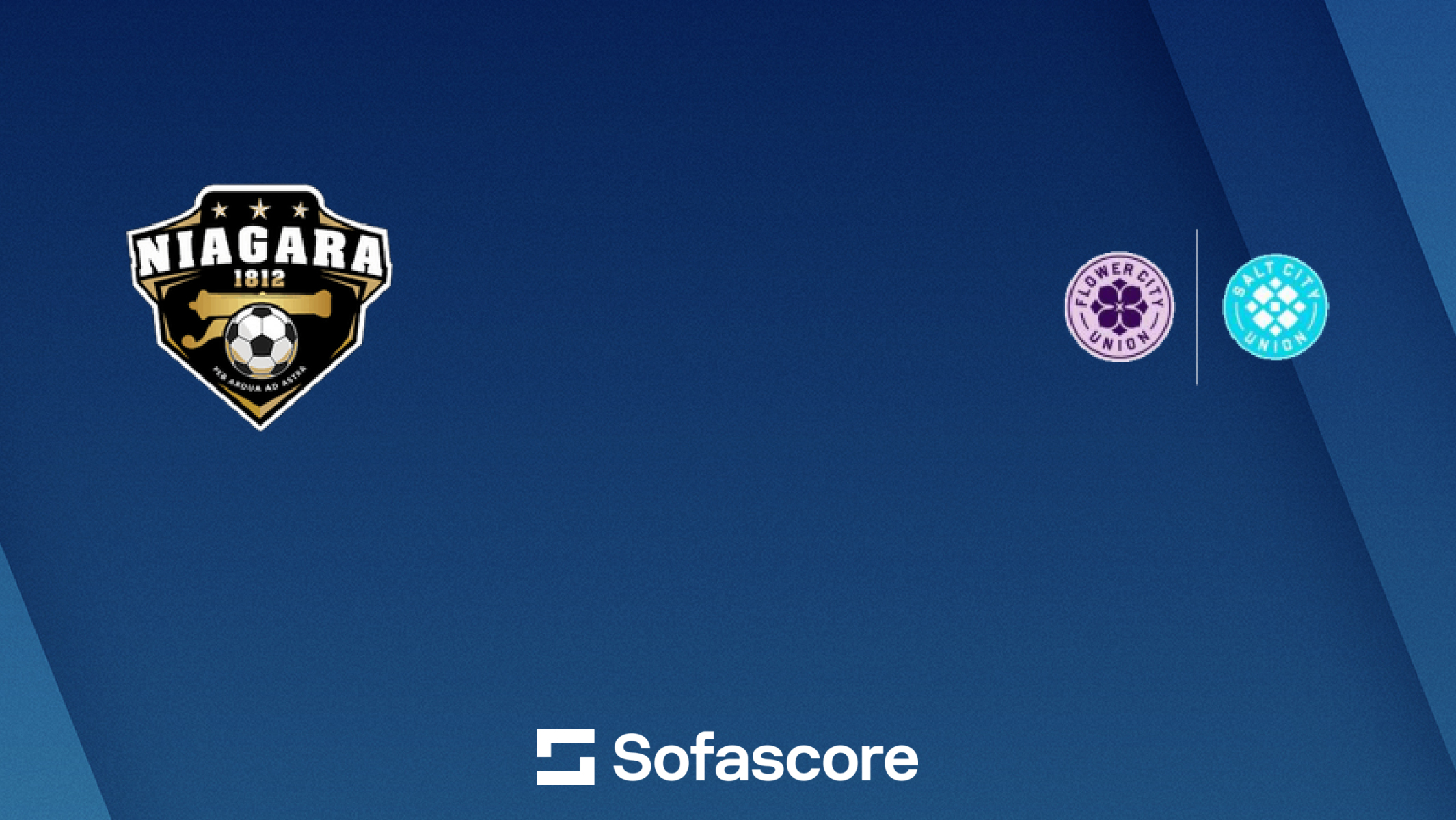 Niagara 1812 vs Flower City Union / Salt City Union live score, H2H and ...