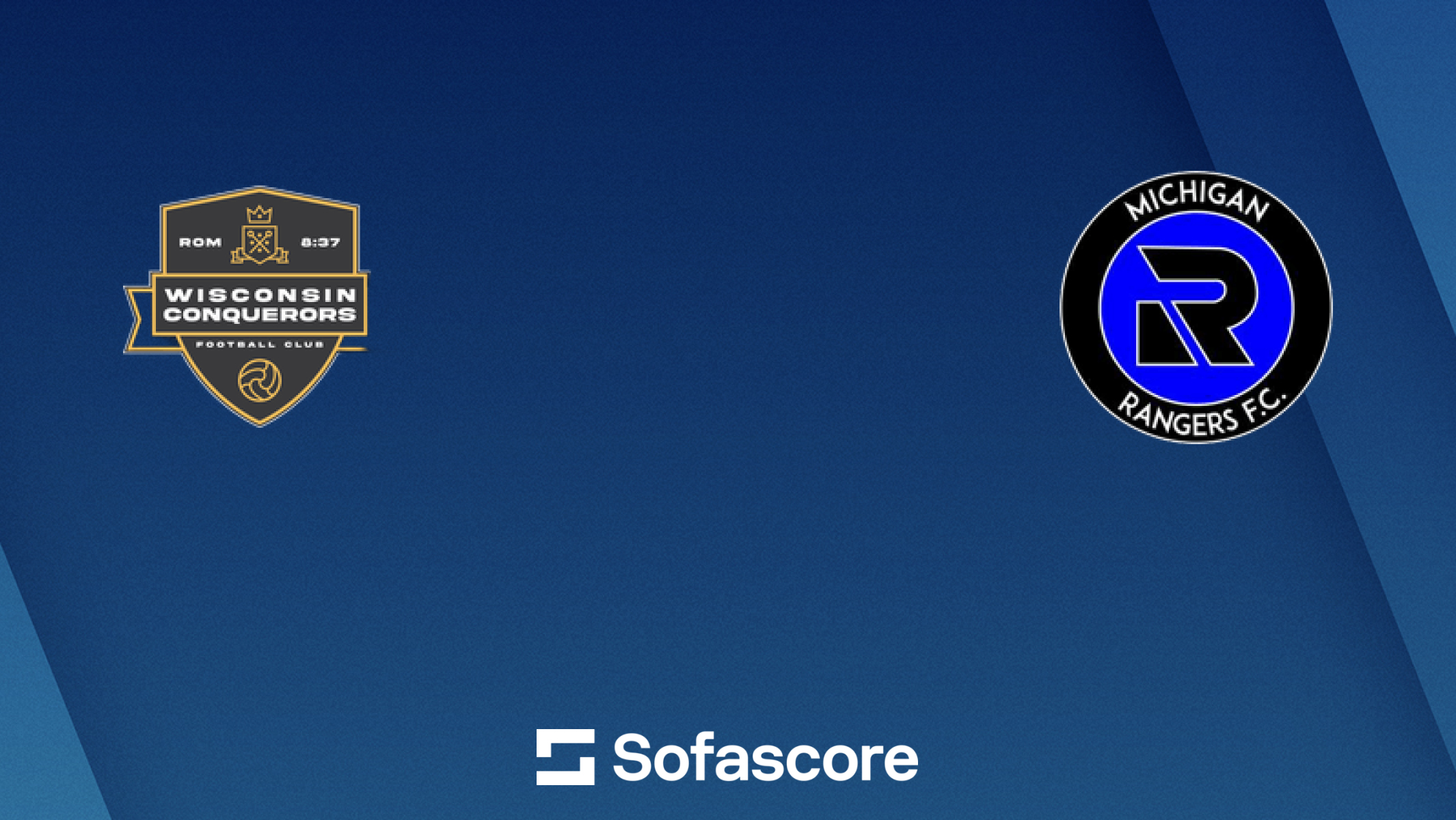 Wisconsin Conquerors FC vs Michigan Rangers FC live score, H2H and ...