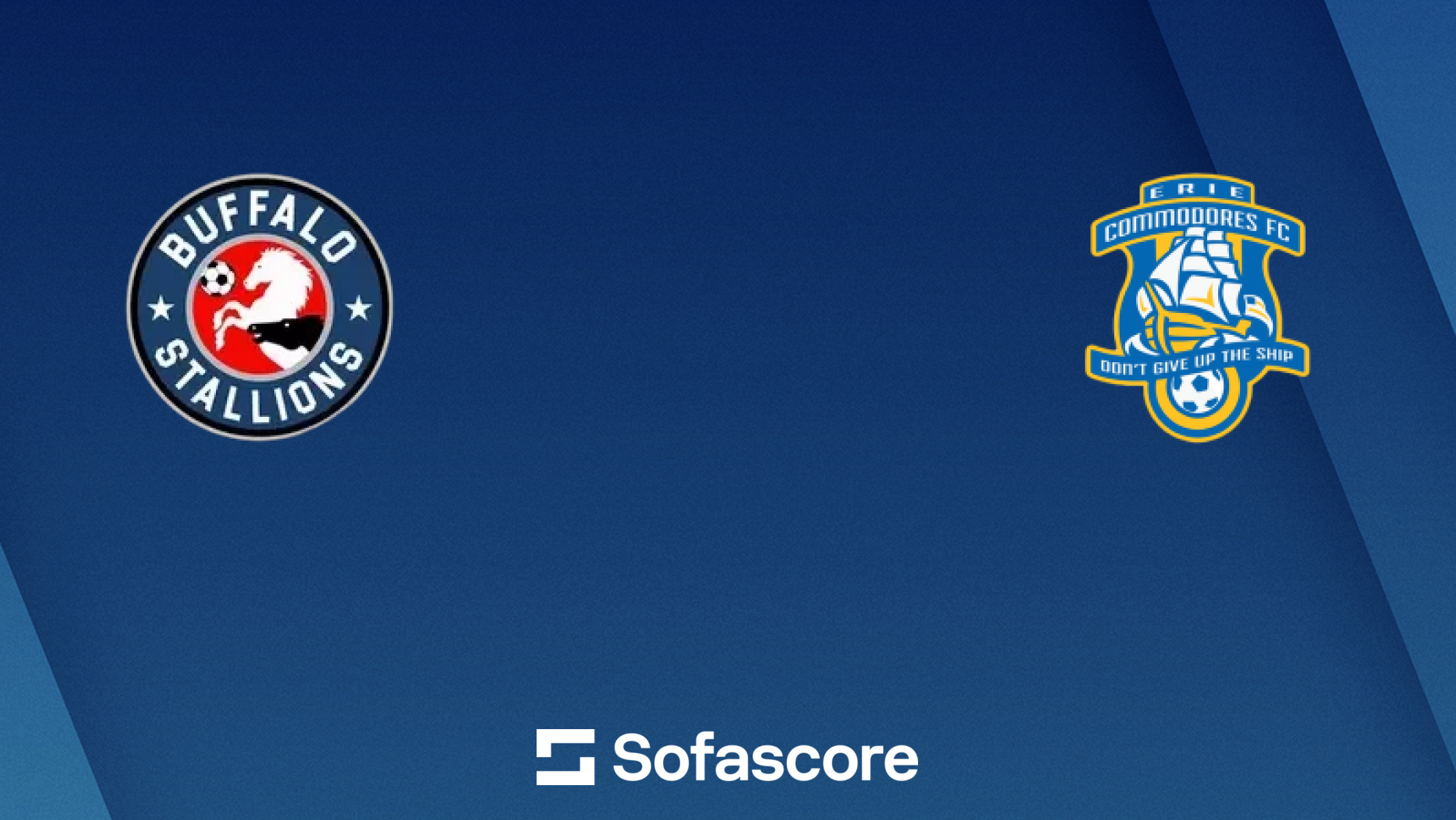 Buffalo Stallions vs Erie Commodores FC live score, H2H and lineups ...