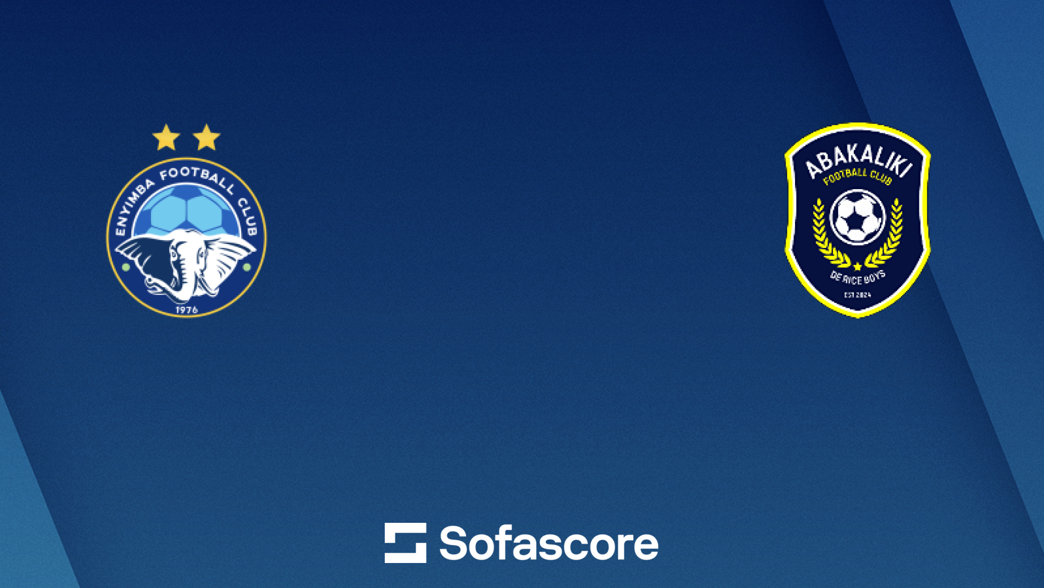 Enyimba vs AbakalIki FC live score, H2H and lineups | Sofascore