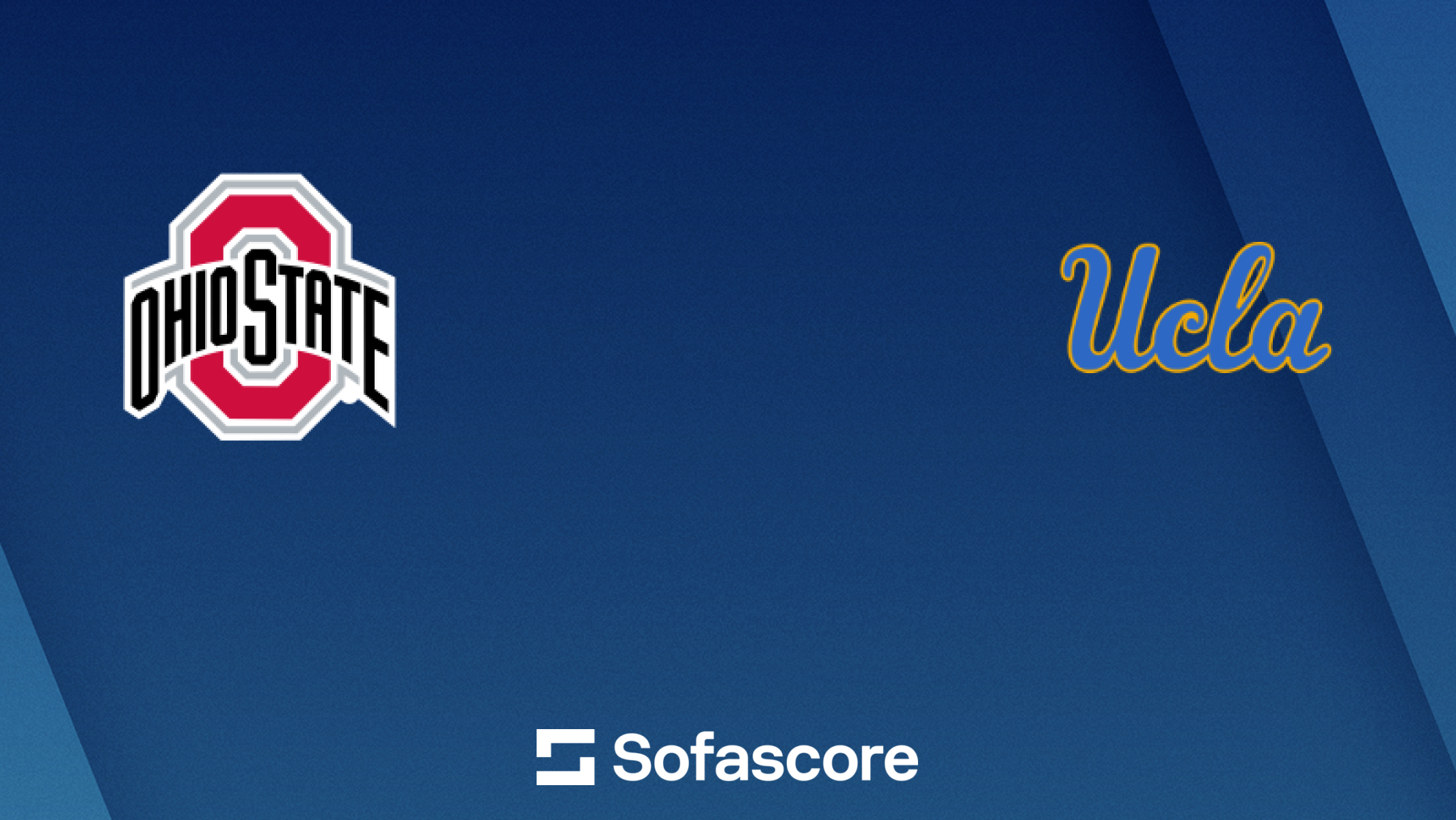 Ohio State vs UCLA live score & H2H | Sofascore