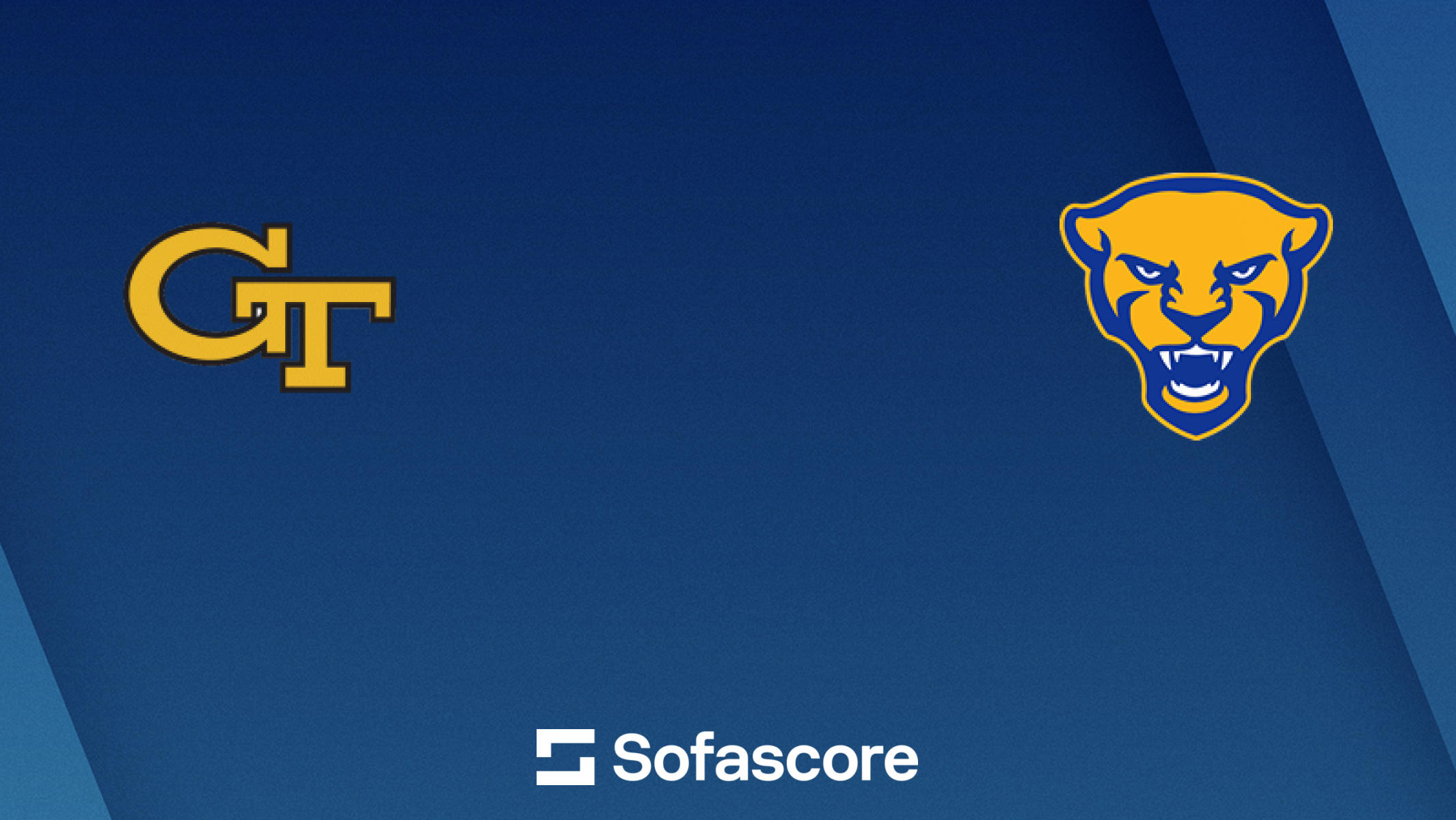 Georgia Tech vs Pittsburgh live score & H2H | Sofascore
