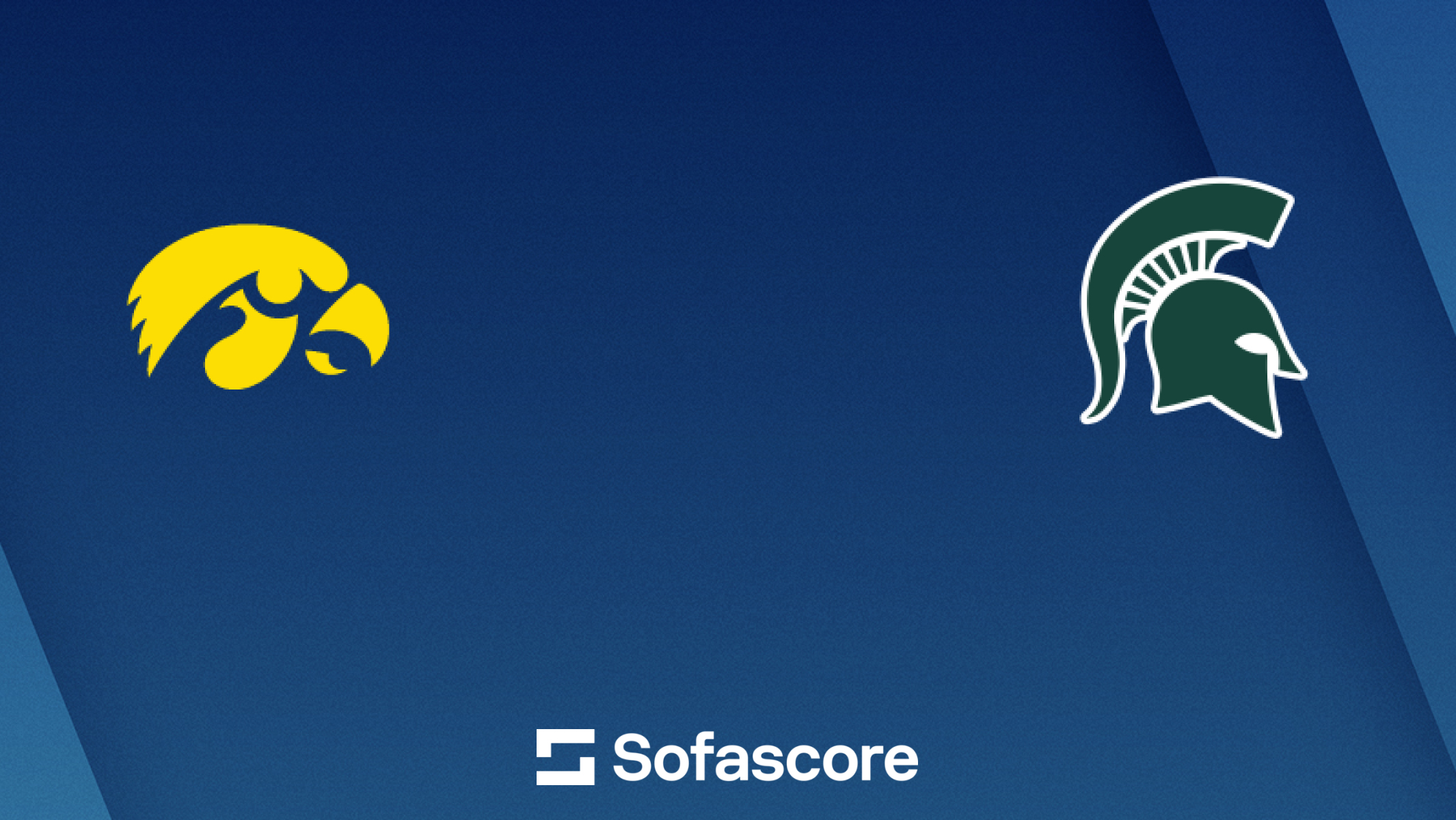 Iowa vs Michigan State live score & H2H | Sofascore