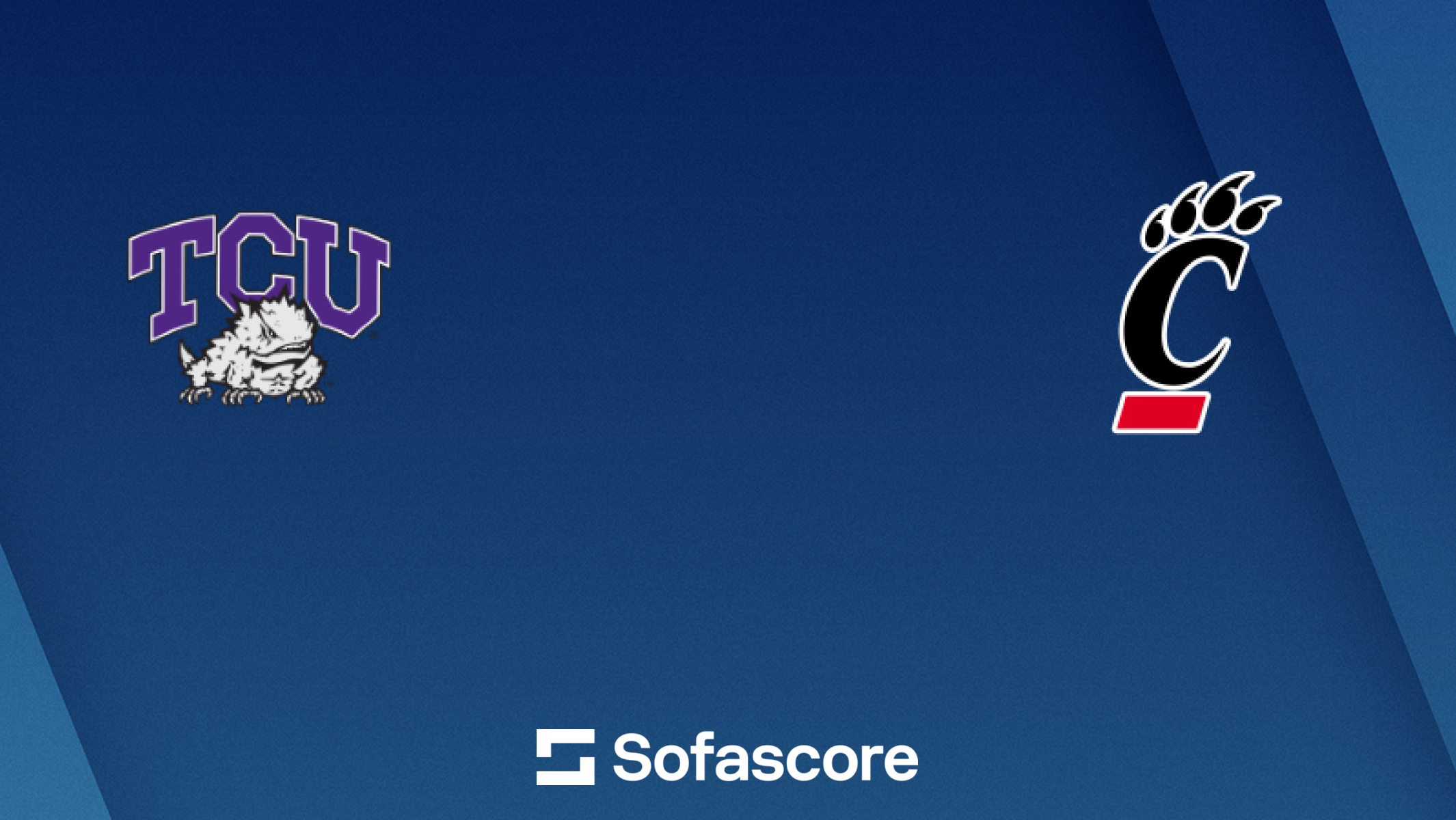 TCU vs Cincinnati live score & H2H | Sofascore