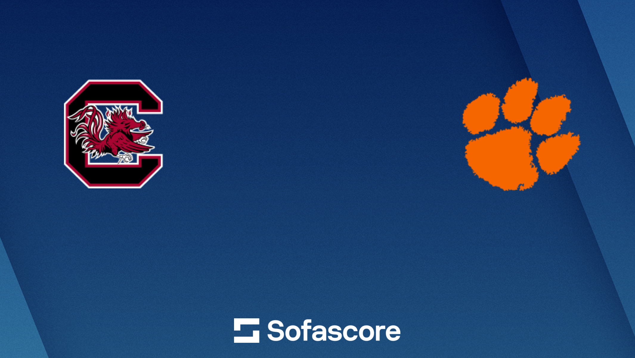 South Carolina vs Clemson live score & H2H | Sofascore
