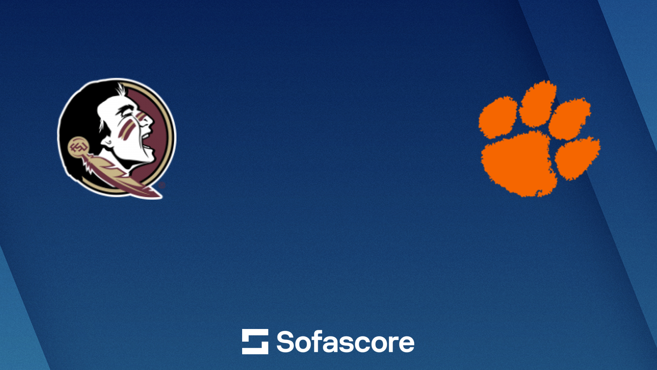 Florida State Seminoles Clemson Tigers live score, video stream and H2H results - Sofascore