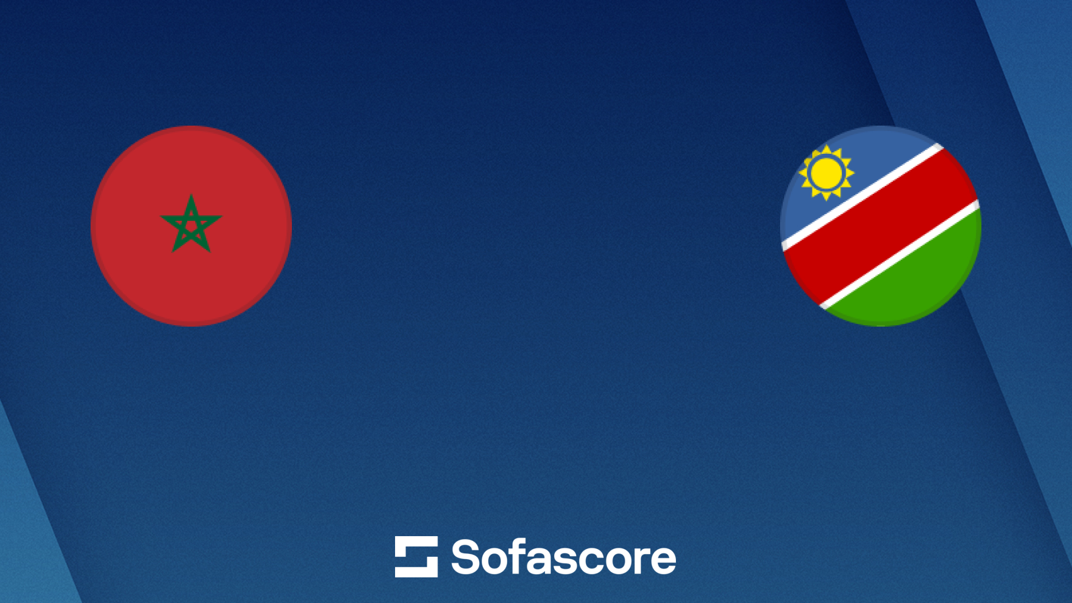 Morocco Namibia live score and H2H results - Sofascore