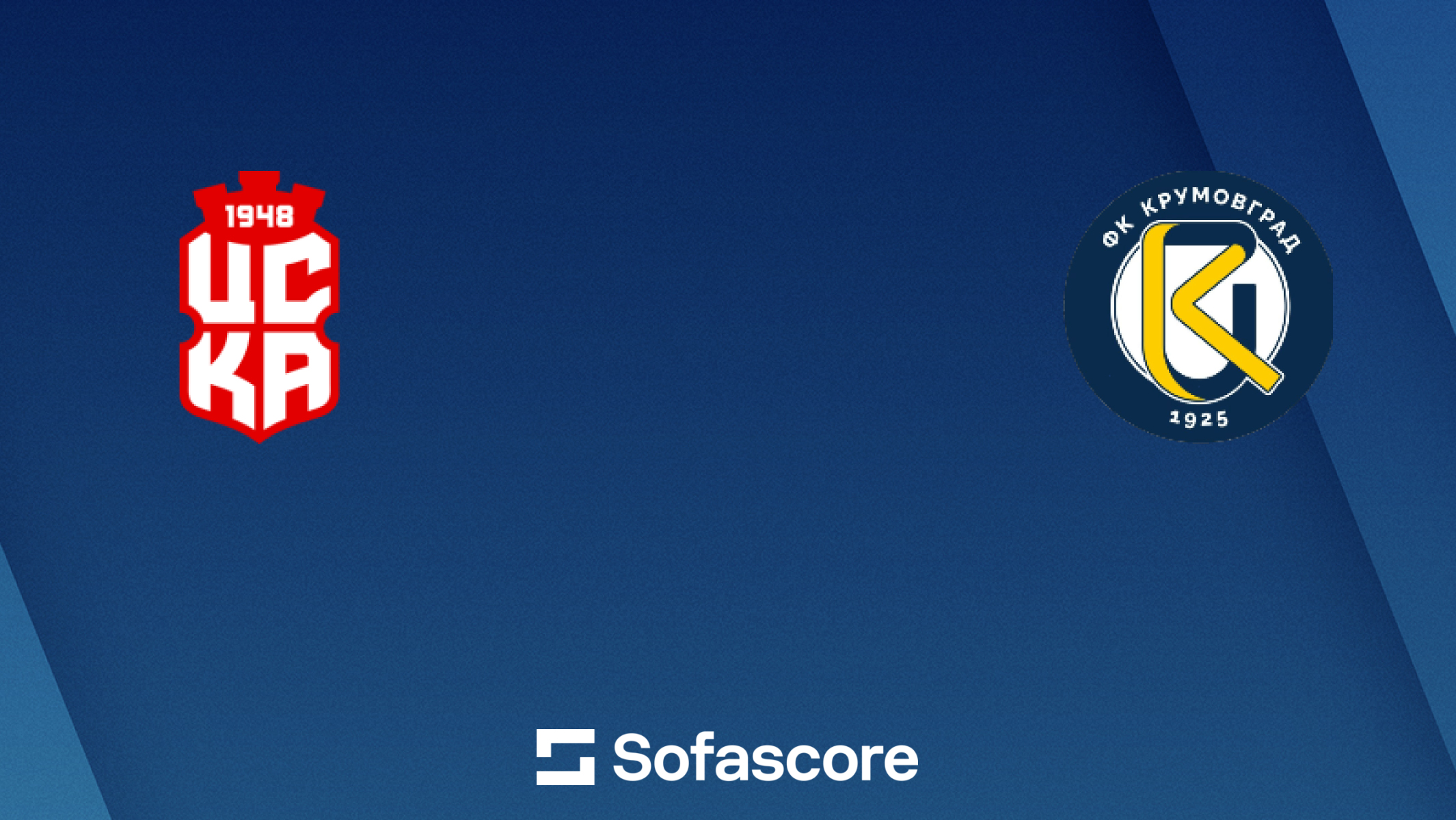 FC CSKA 1948 Sofia - FC Krumovgrad Krumovgrad en vivo, resultados H2H | Sofascore