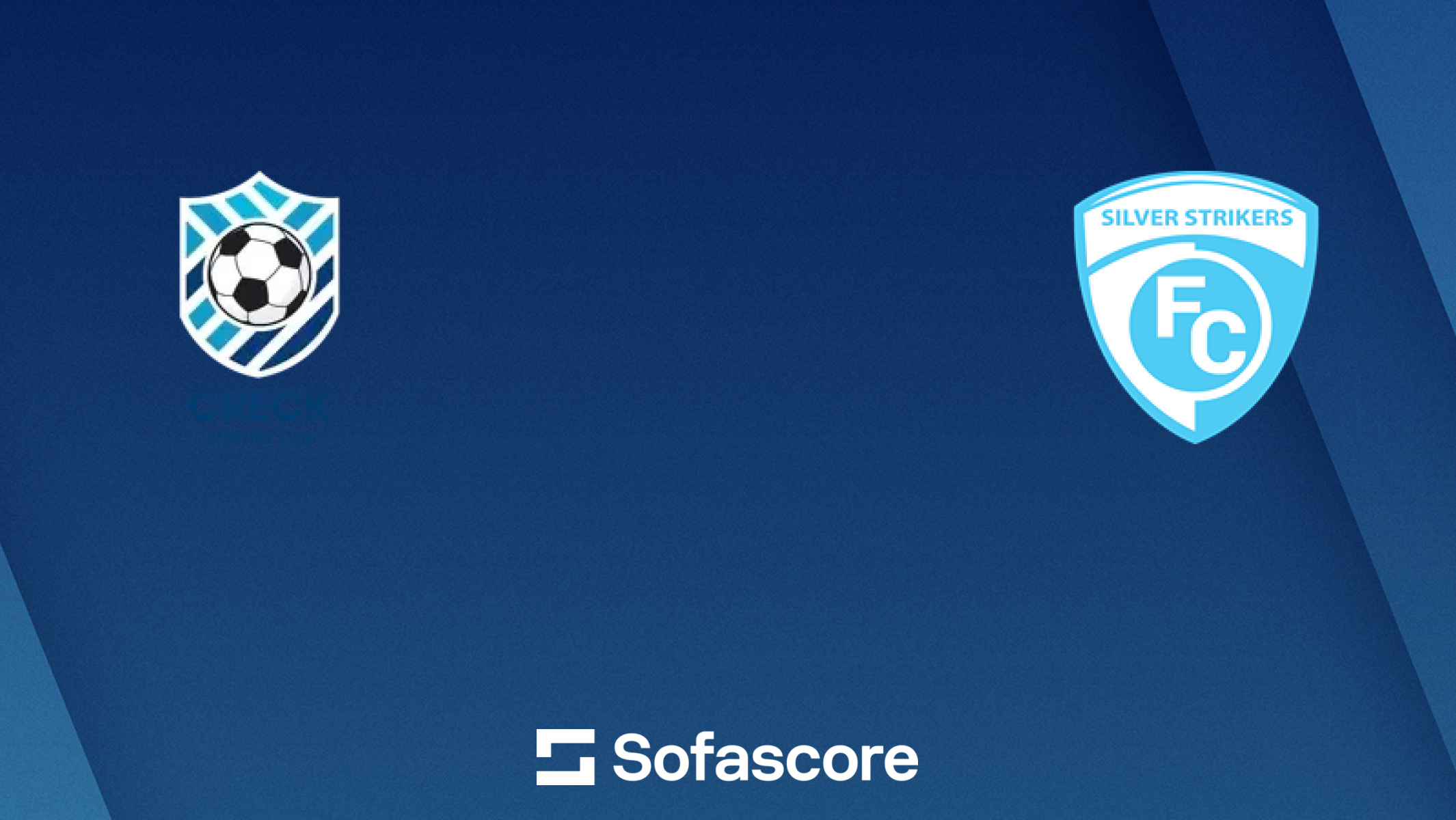 Creck SC vs Silver Strikers live score, H2H and lineups | Sofascore