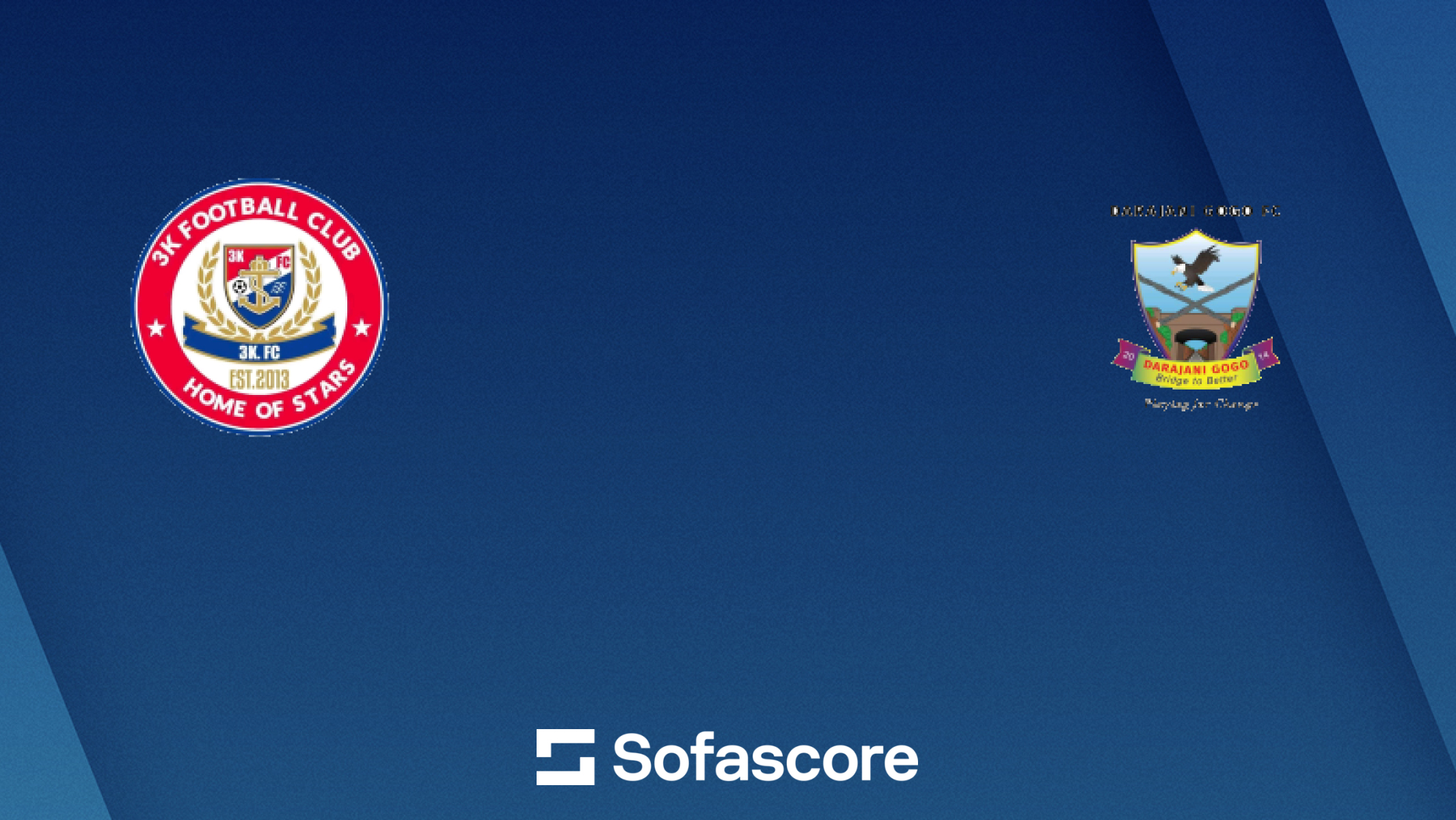 3K Football Club vs Darajani Gogo FC live score, H2H and lineups | Sofascore