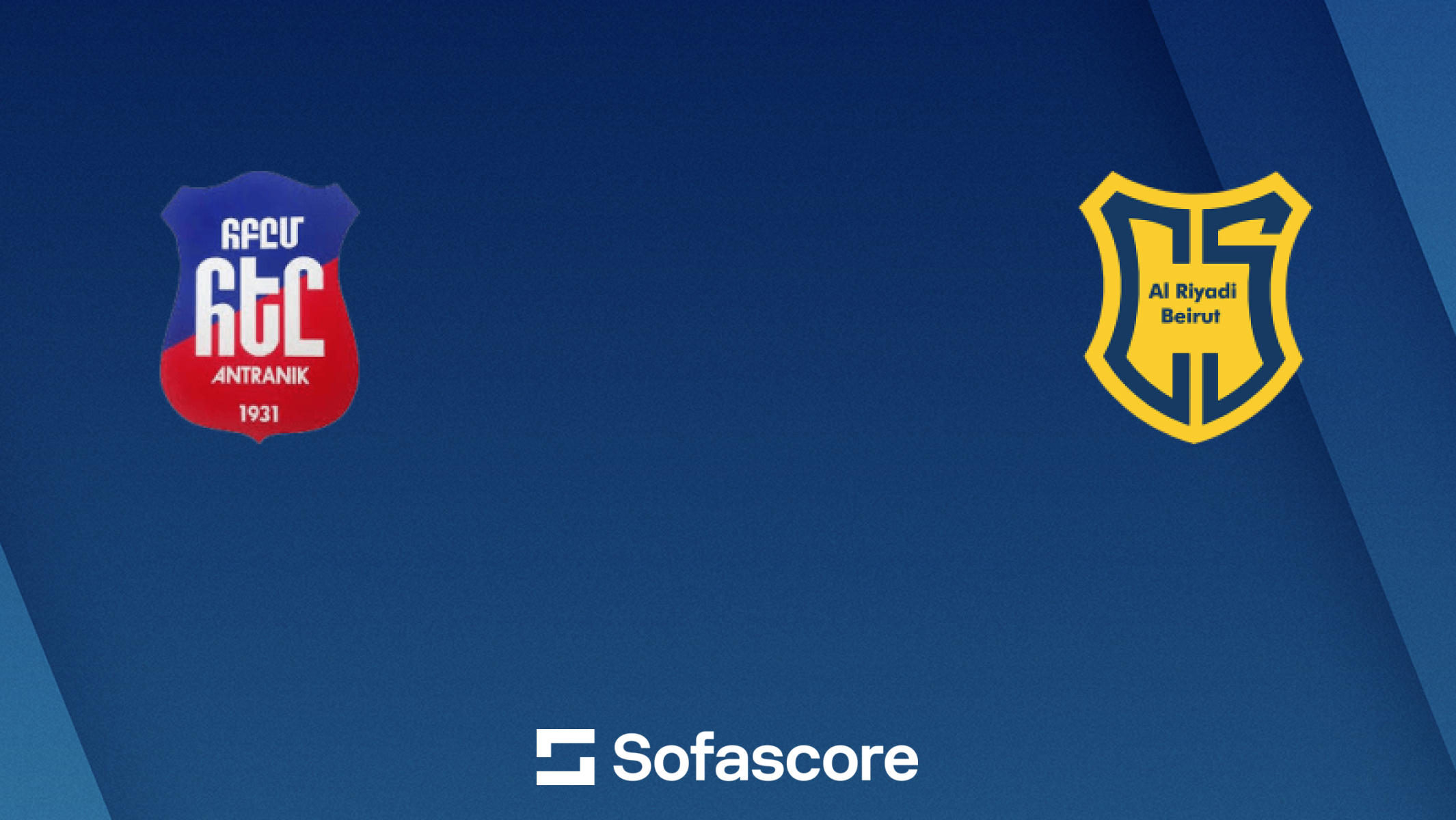 Antranik Al Riyadi Beirut live score, video stream and H2H results - Sofascore