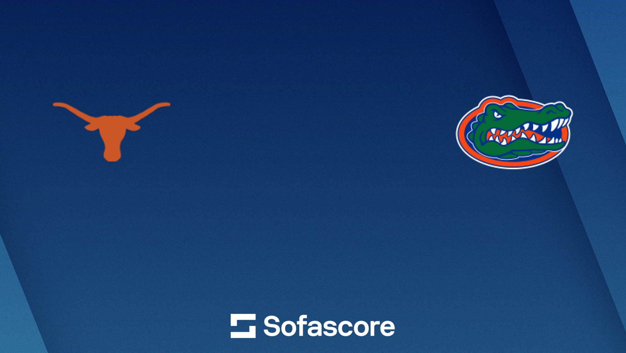 Texas Longhorns Florida Gators live score, video stream and H2H results ...