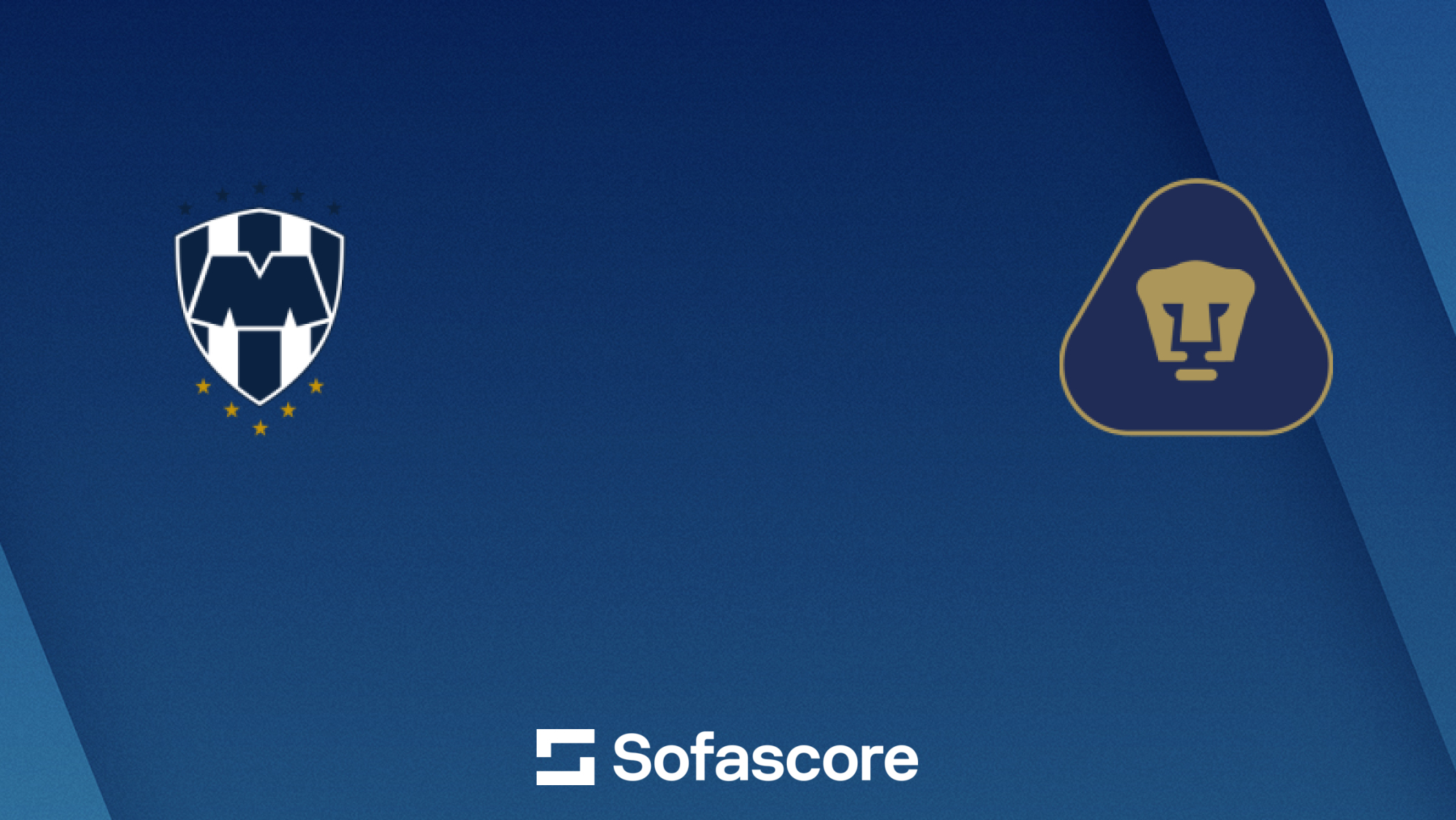 CF Monterrey vs Pumas UNAM live score, H2H and lineups | Sofascore