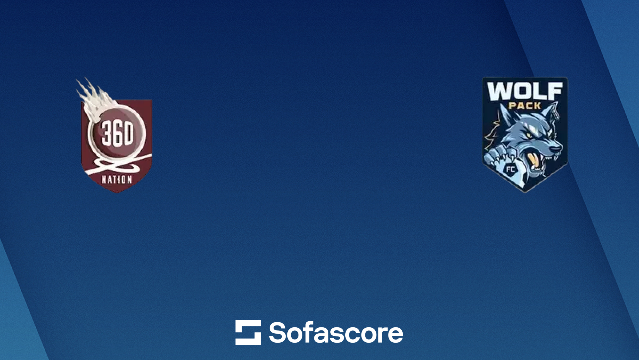 360 Nation vs Wolf Pack FC live score, H2H and lineups | Sofascore