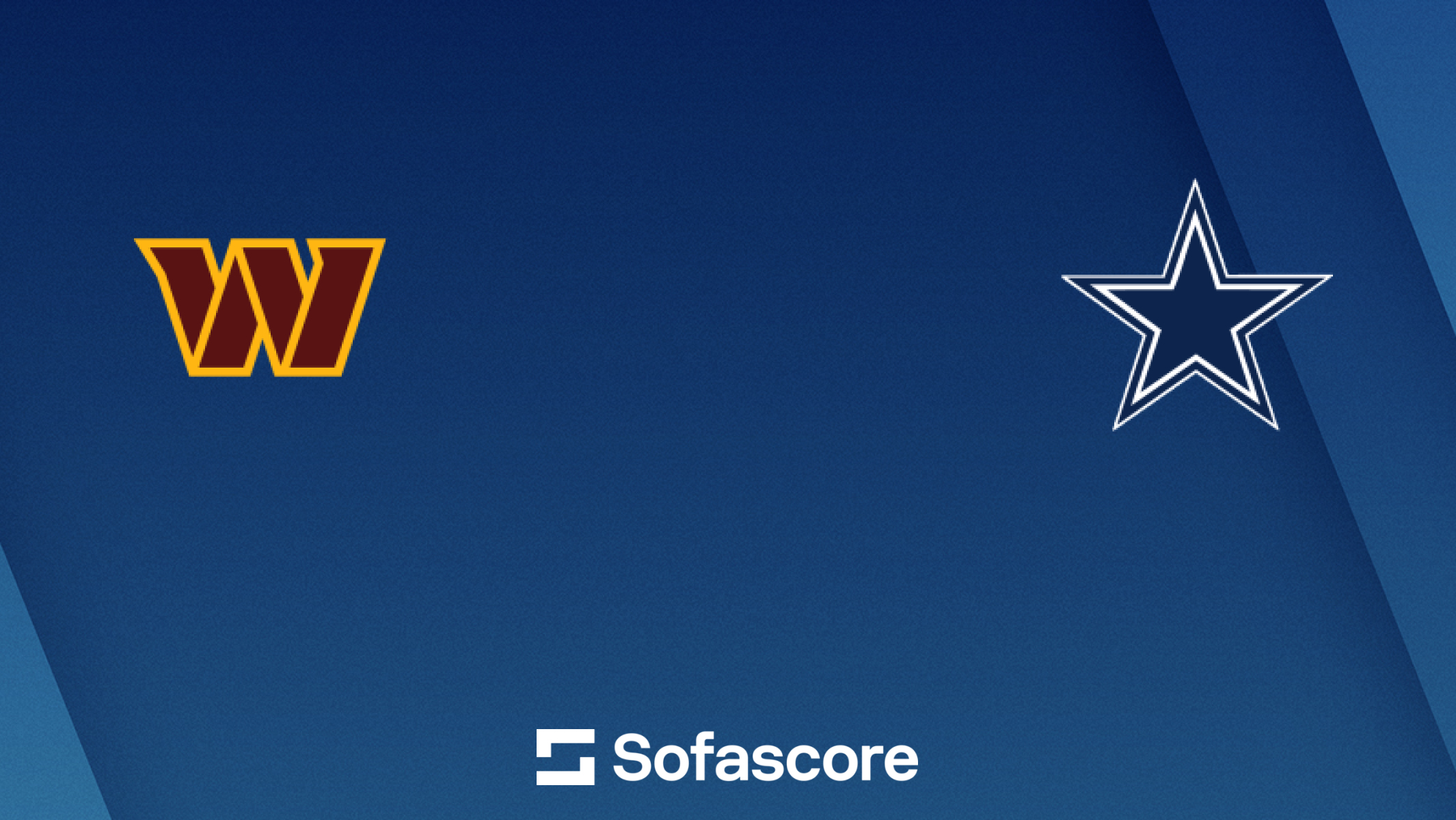 Commanders vs Cowboys live score & H2H | Sofascore