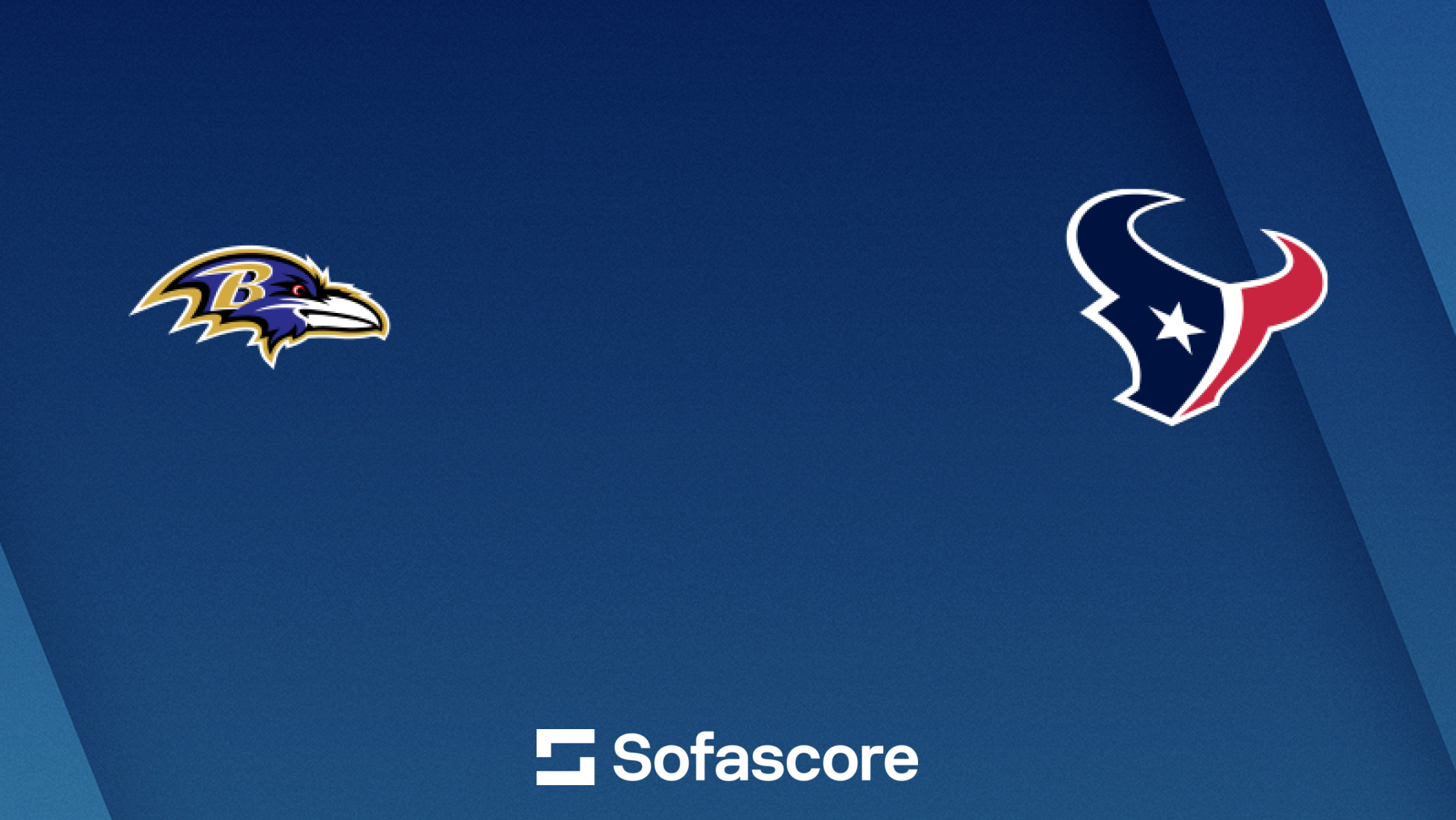 Ravens vs Texans live score & H2H | Sofascore