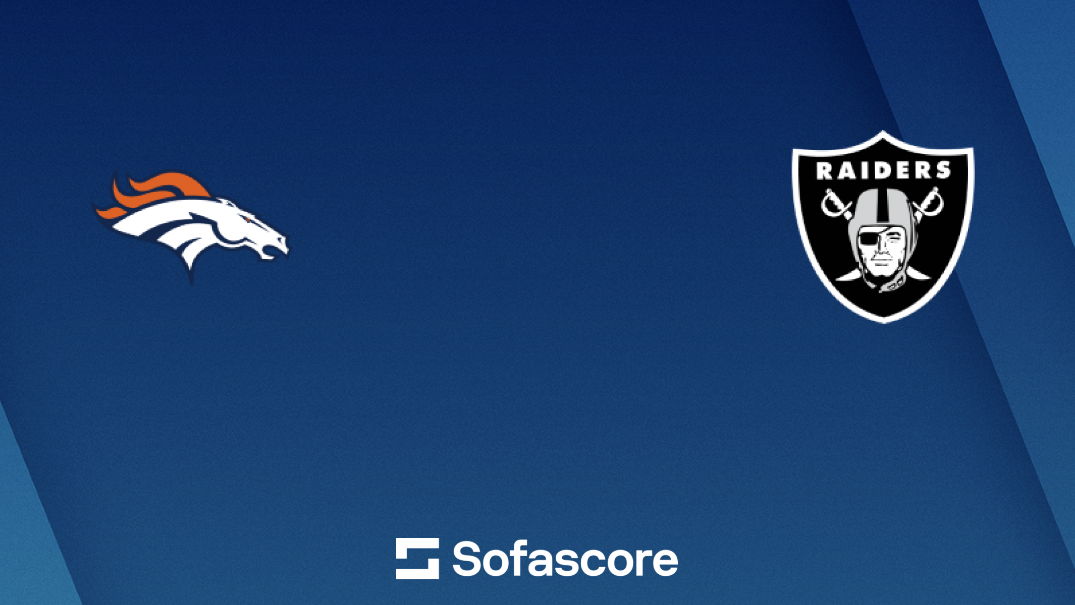 Broncos vs Raiders live score & H2H | Sofascore