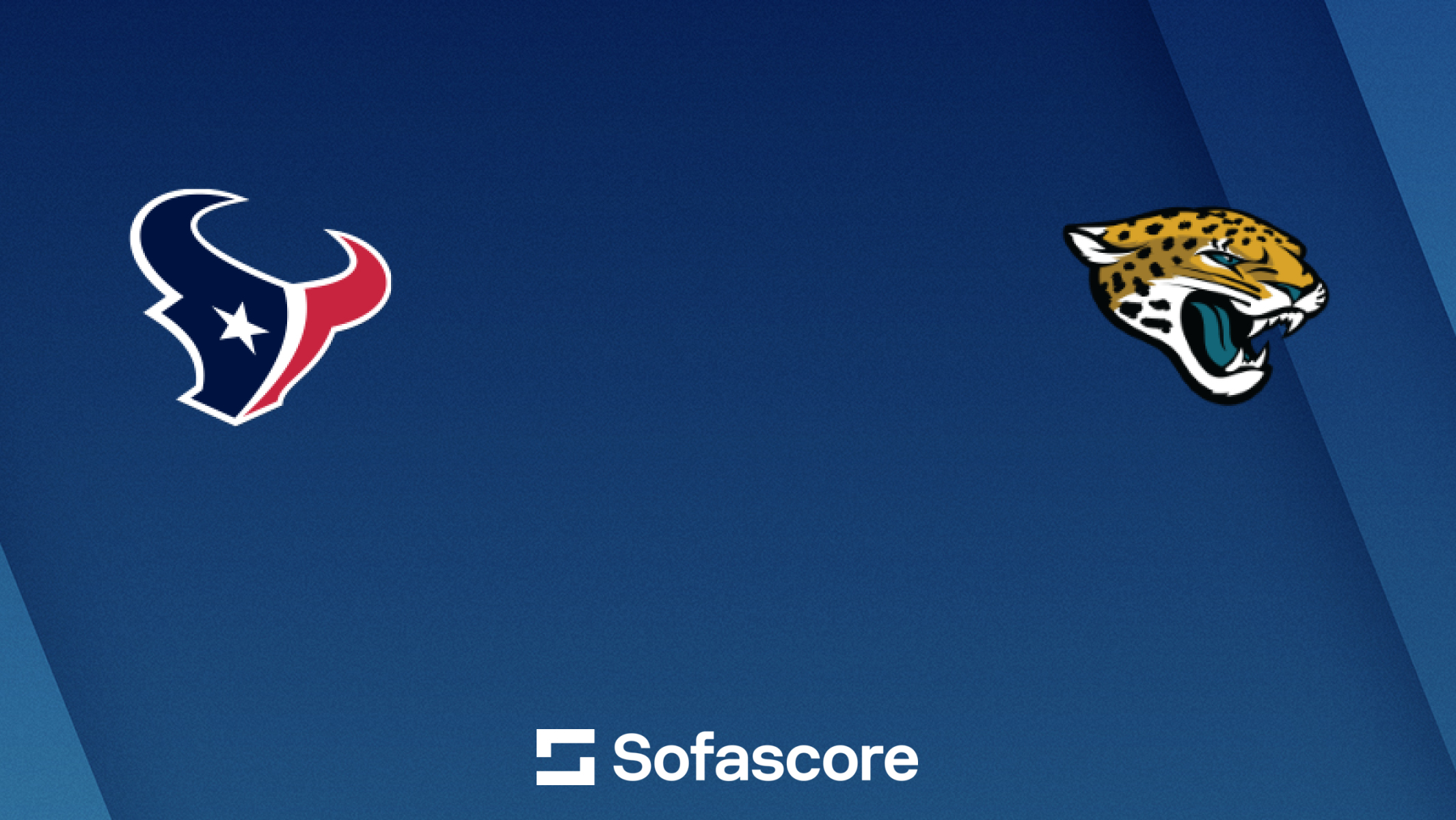 Texans vs Jaguars live score & H2H | Sofascore