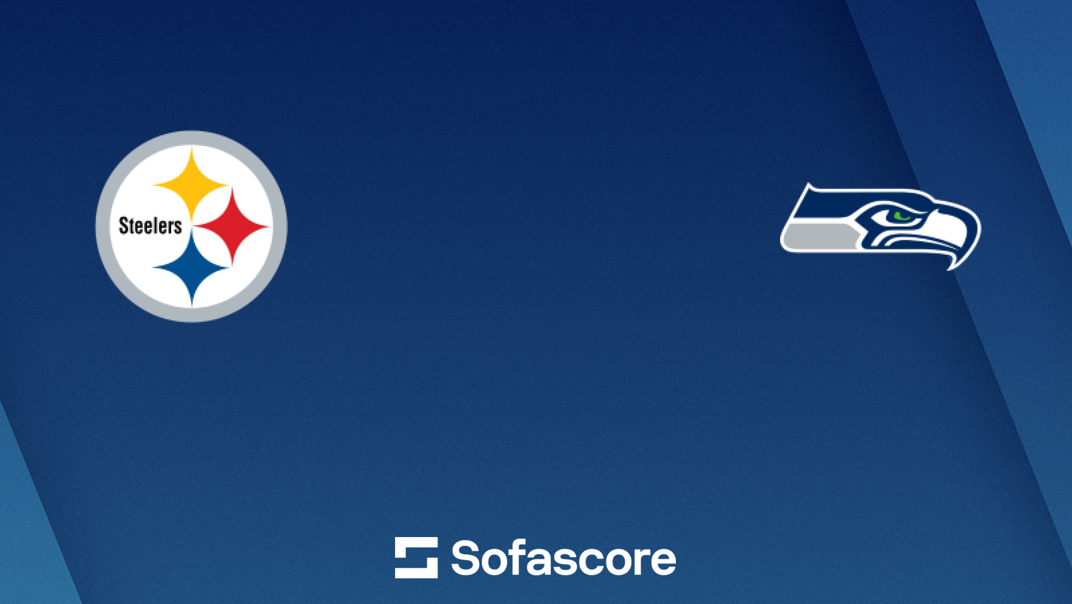 Steelers vs Seahawks live score & H2H | Sofascore
