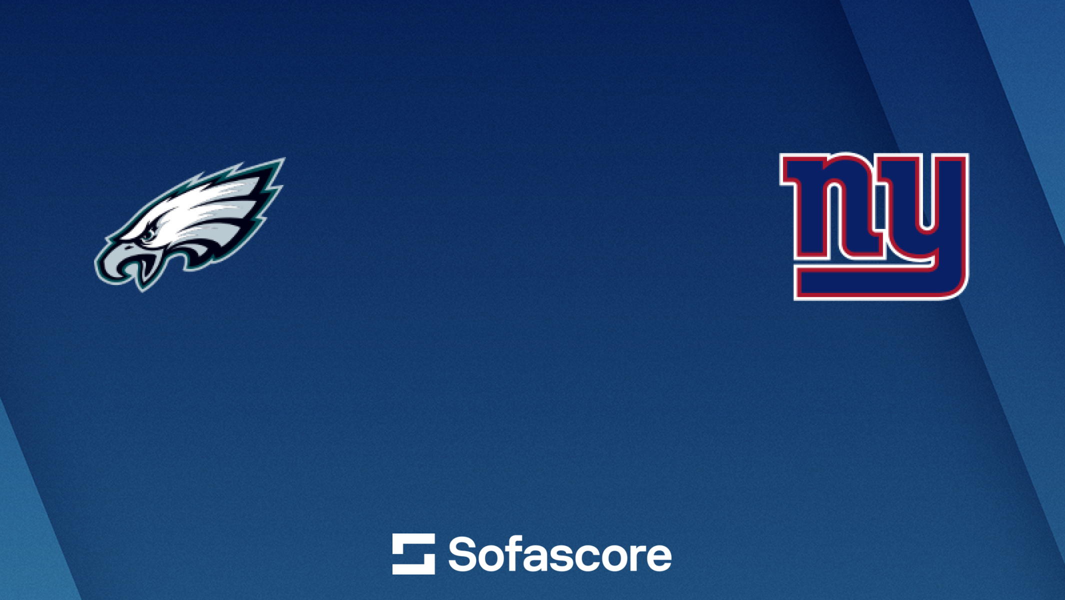 Eagles vs Giants live score & H2H | Sofascore