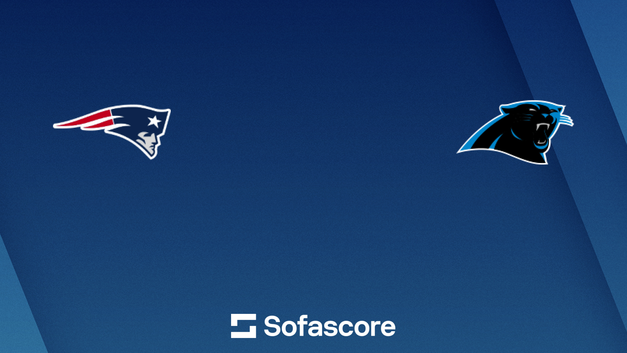 Patriots vs Panthers live score & H2H | Sofascore