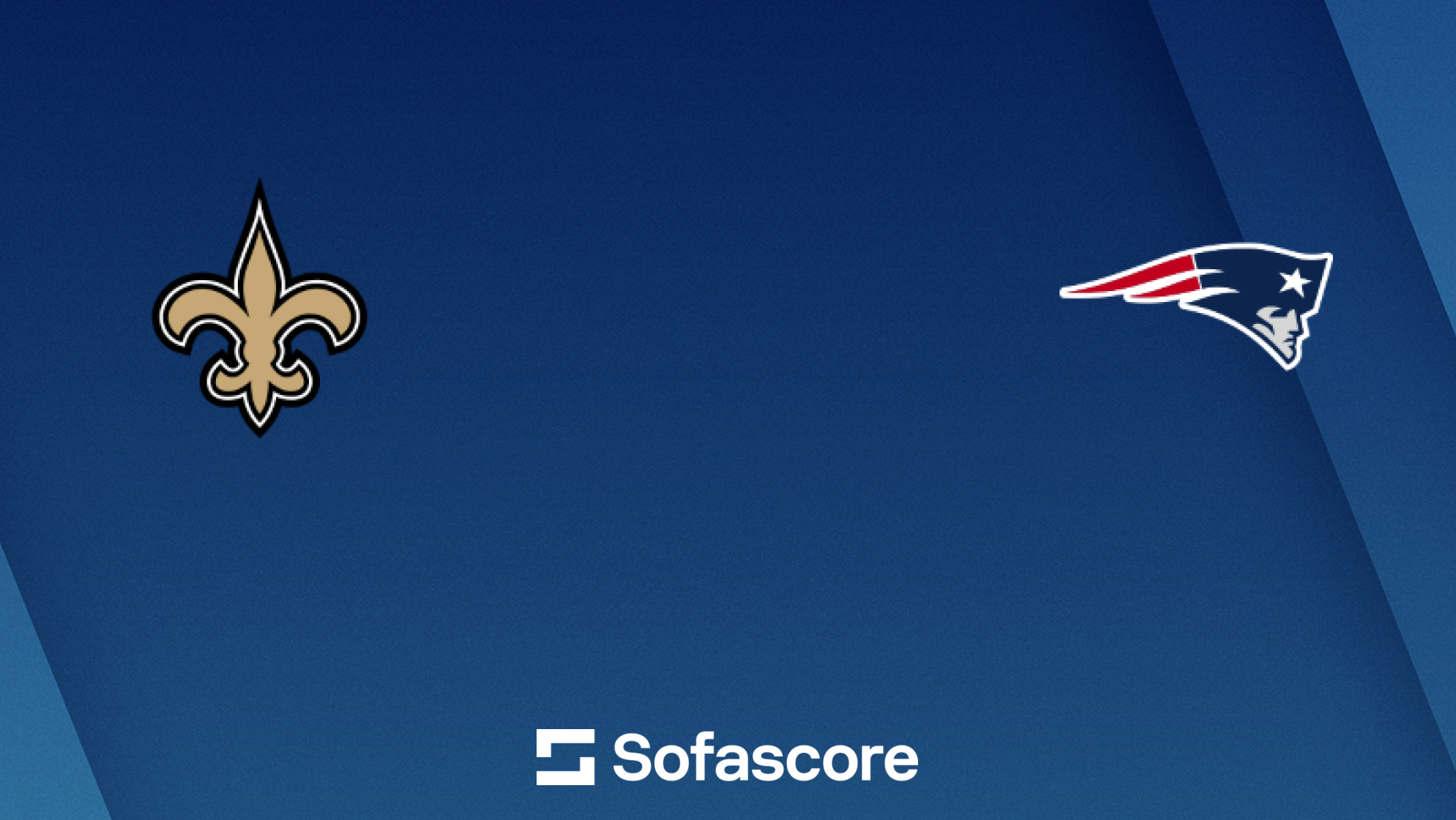 Saints vs Patriots live score & H2H | Sofascore