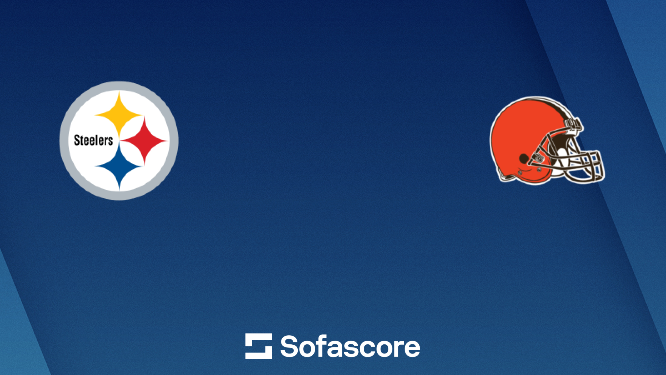 Steelers vs Browns live score & H2H | Sofascore