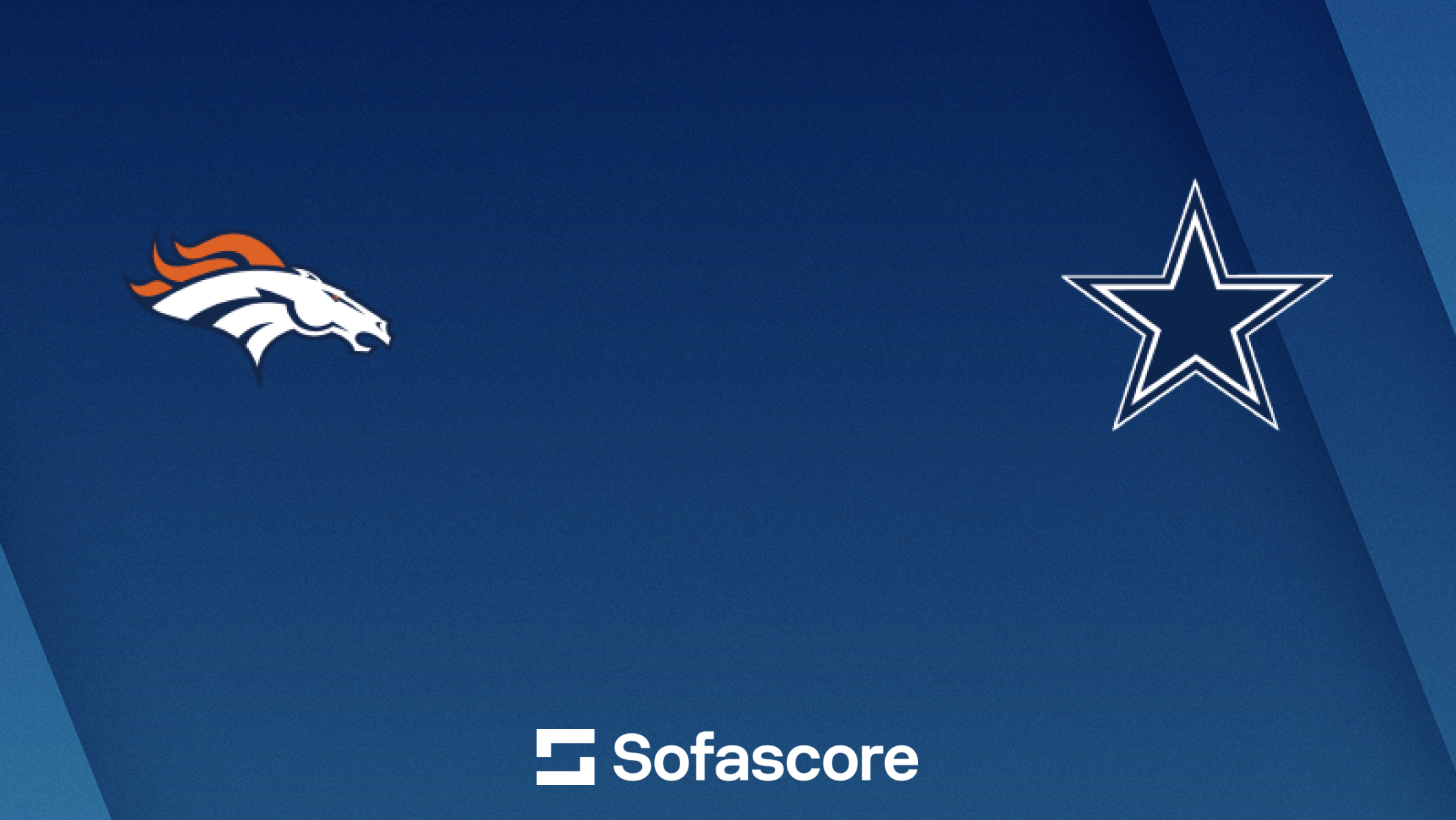 Broncos vs Cowboys live score & H2H | Sofascore