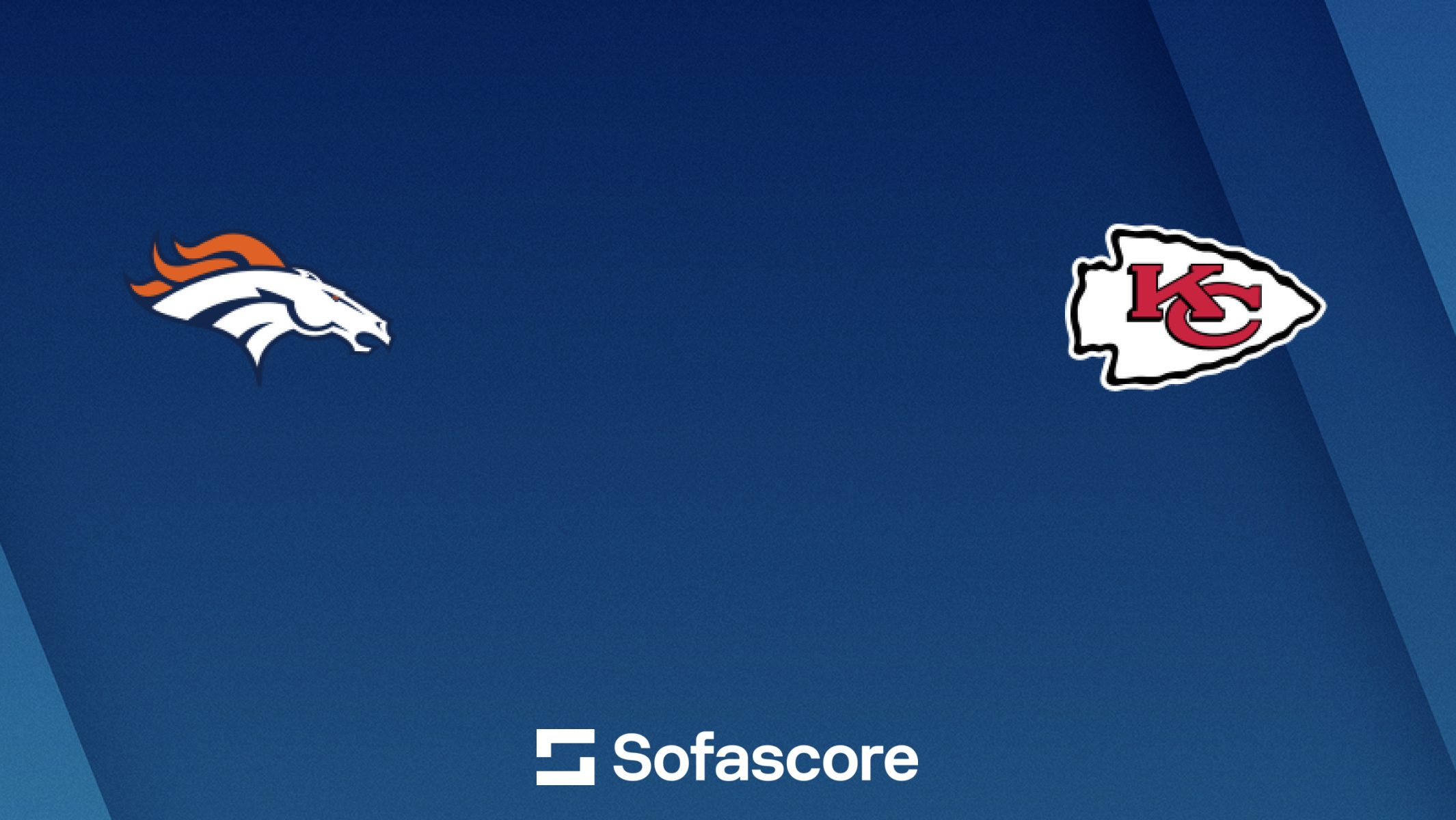 Broncos vs Chiefs live score & H2H | Sofascore