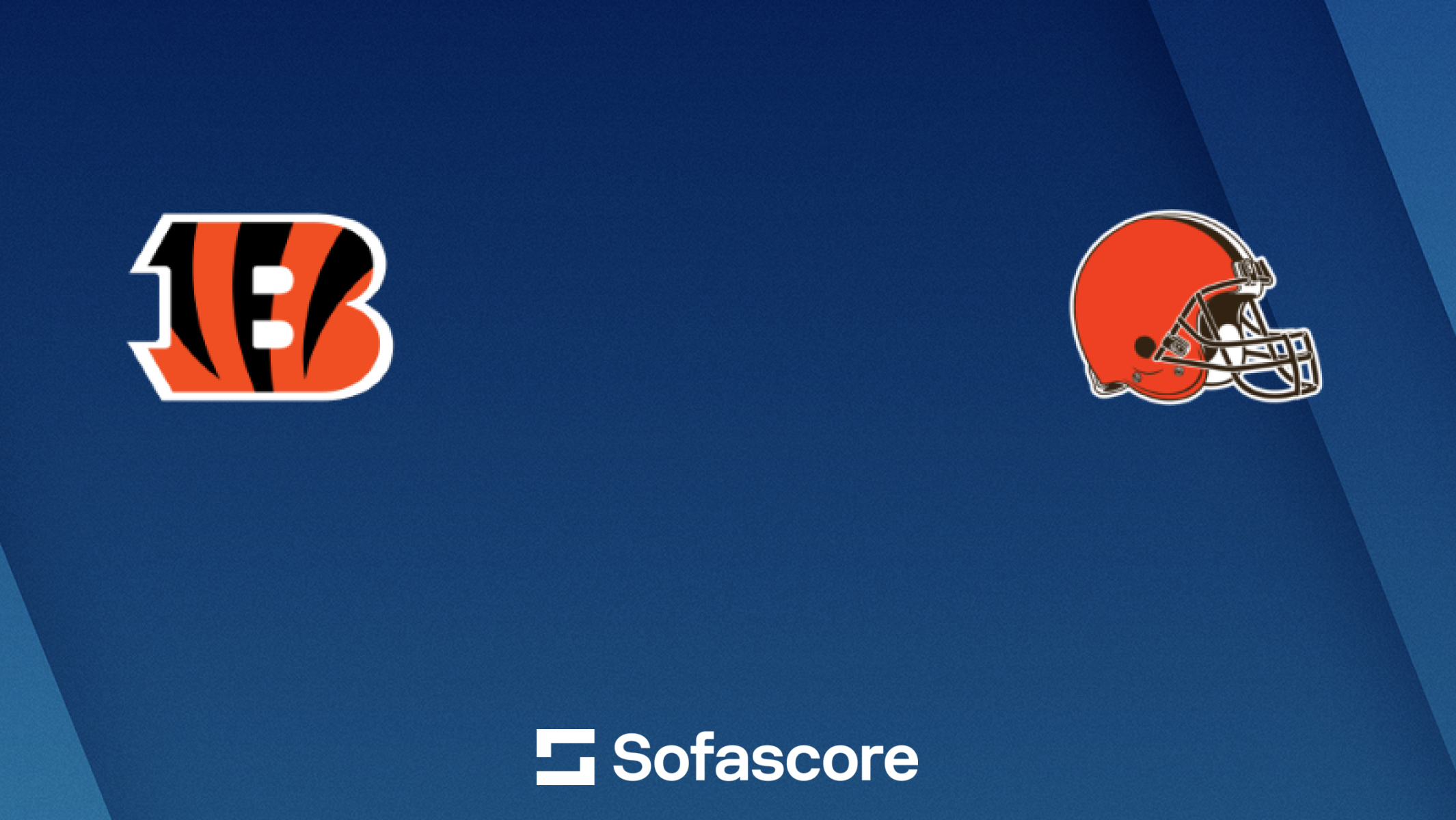 Bengals vs Browns live score & H2H | Sofascore