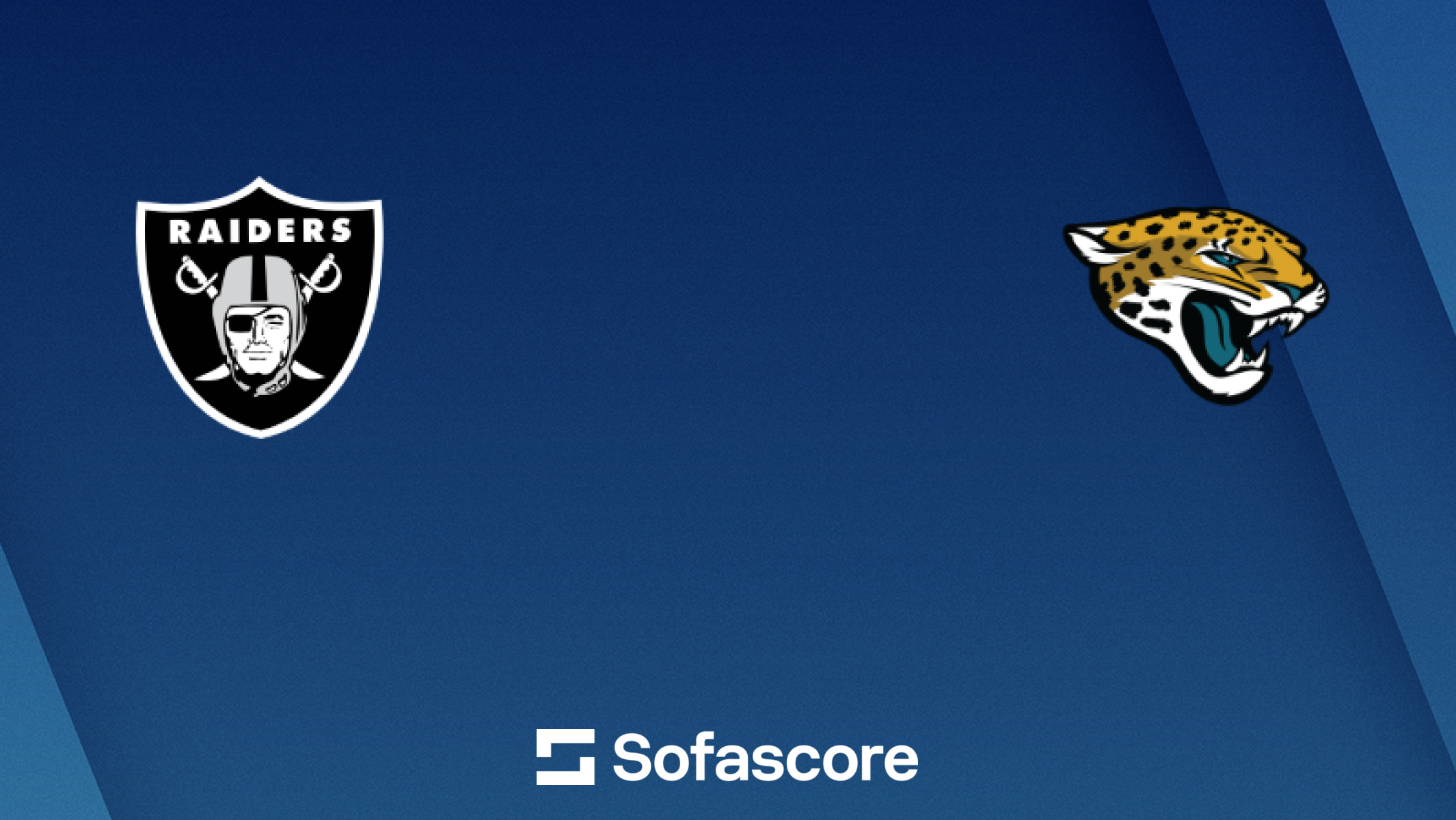 Raiders vs Jaguars live score & H2H | Sofascore
