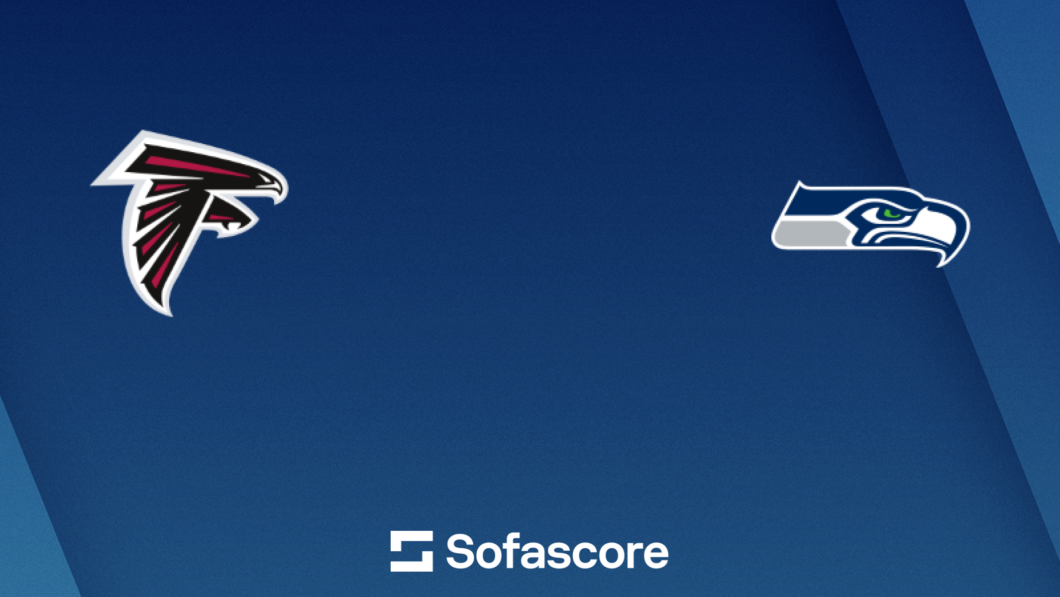 Falcons vs Seahawks live score & H2H | Sofascore