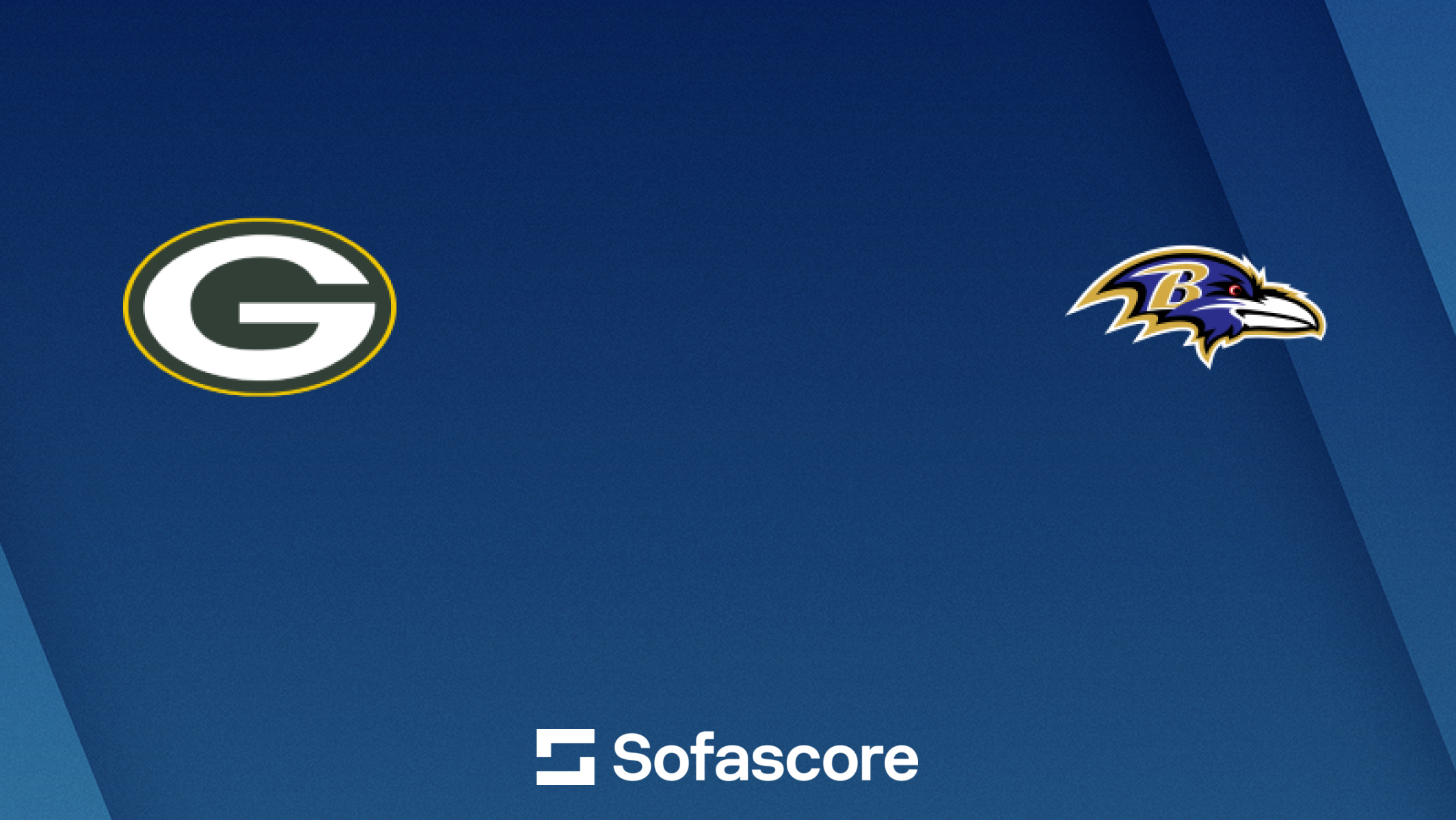 Packers vs Ravens live score & H2H | Sofascore