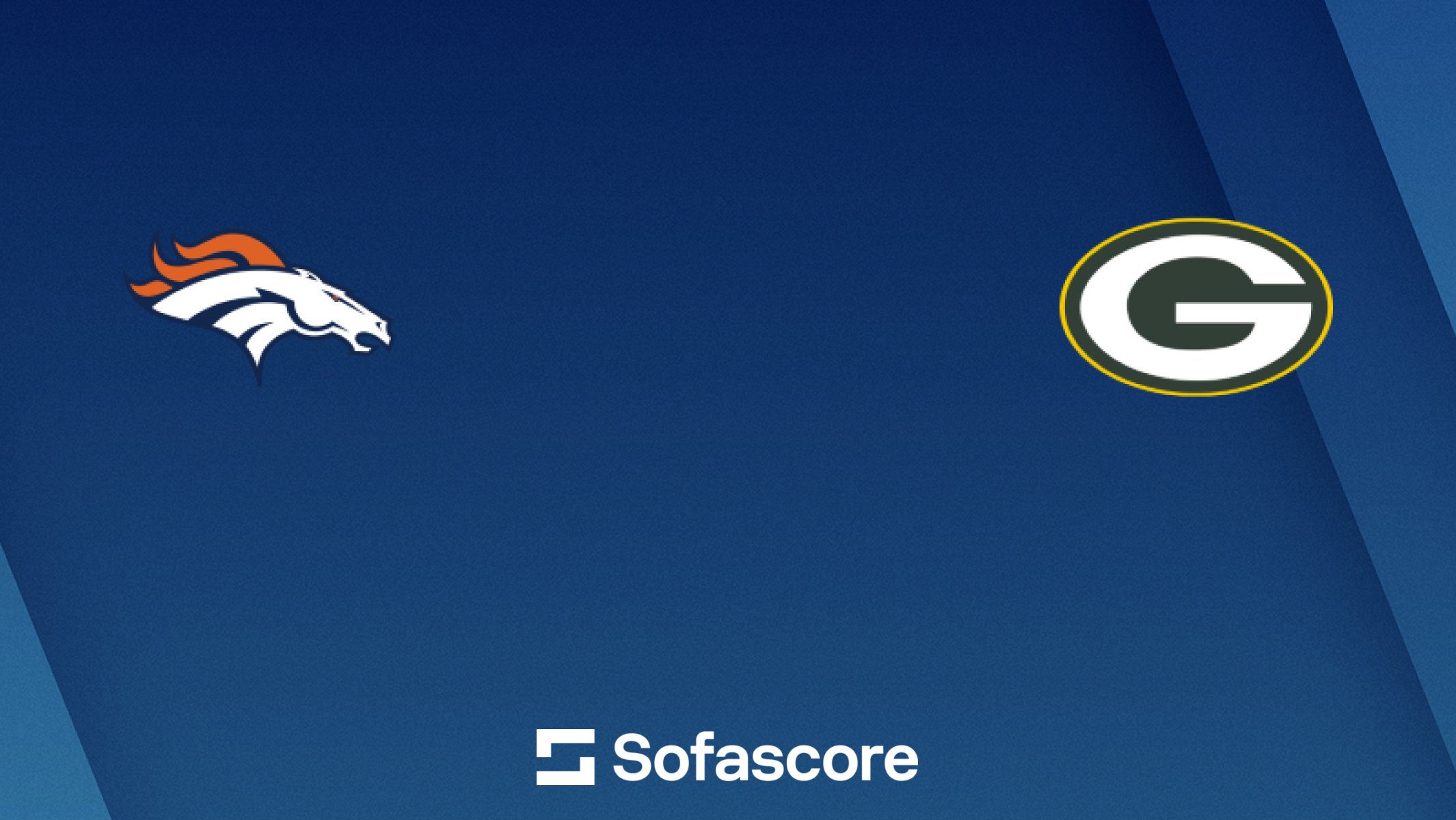 Broncos vs. Packers – resultado em direto e confrontos diretos | Sofascore