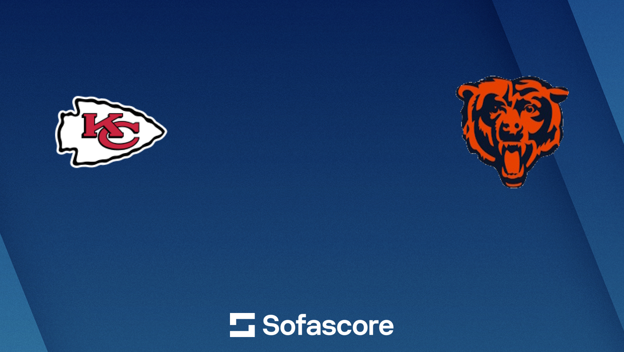 Chiefs vs Bears live score & H2H | Sofascore