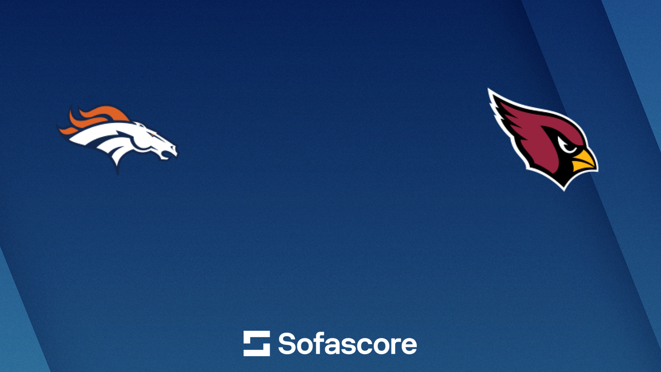 Broncos vs Cardinals live score & H2H | Sofascore