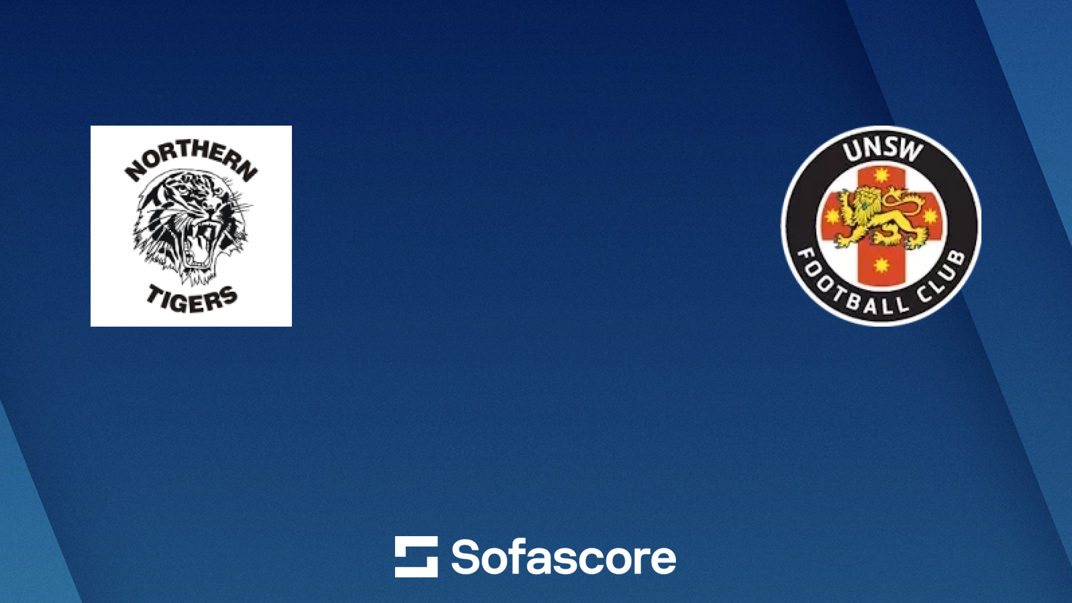 Northern Tigers vs Unsw FC live score, H2H and lineups | Sofascore