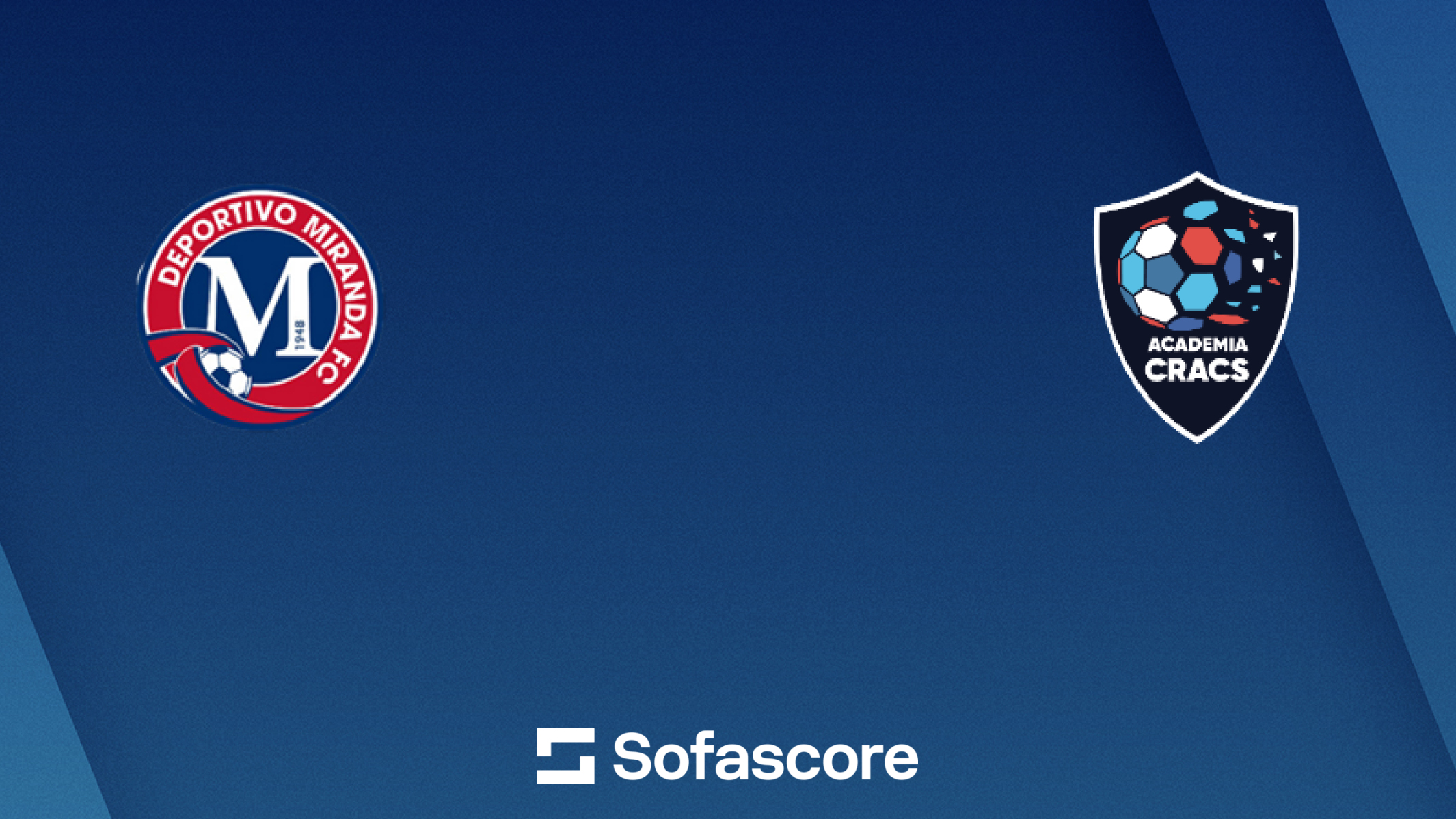 Deportivo Miranda FC U14 vs Academia Cracs U14 live score, H2H and lineups | Sofascore