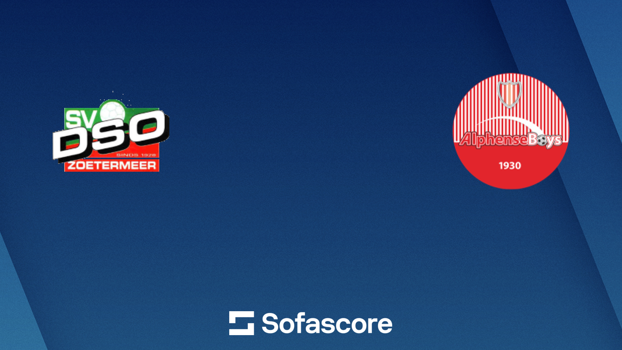 DSO 1 vs Alphenseboys 1 live score, H2H and lineups | Sofascore