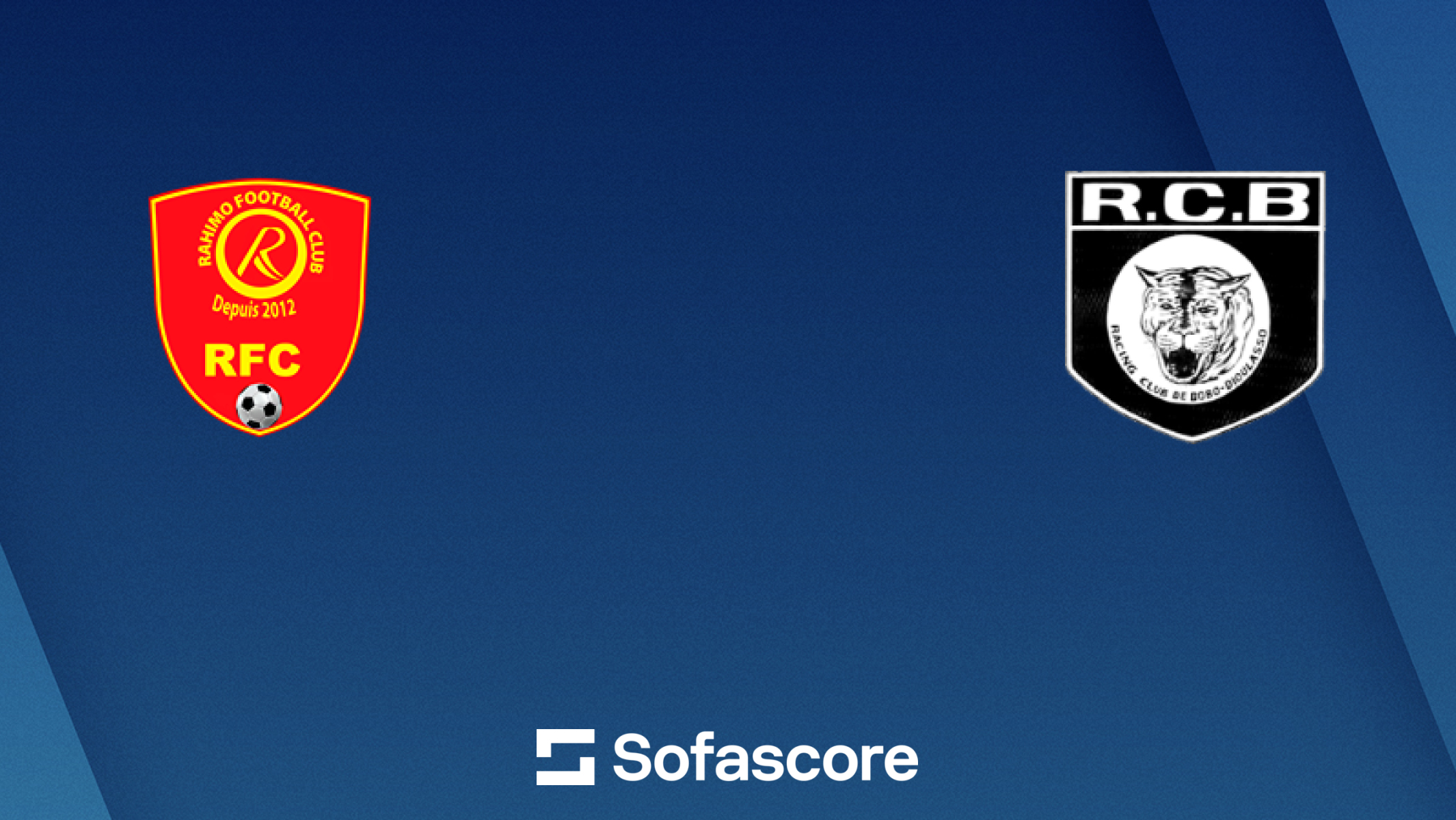 Rahimo FC vs RC Bobo-Dioulasso live score, H2H and lineups | Sofascore