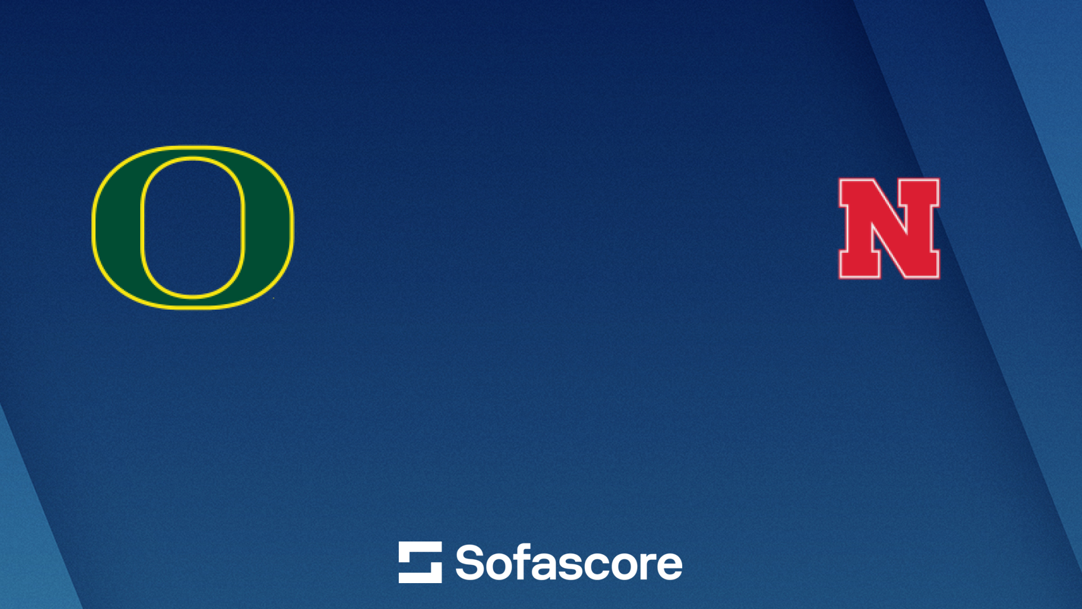 Oregon Ducks Nebraska Cornhuskers live score and H2H results - Sofascore