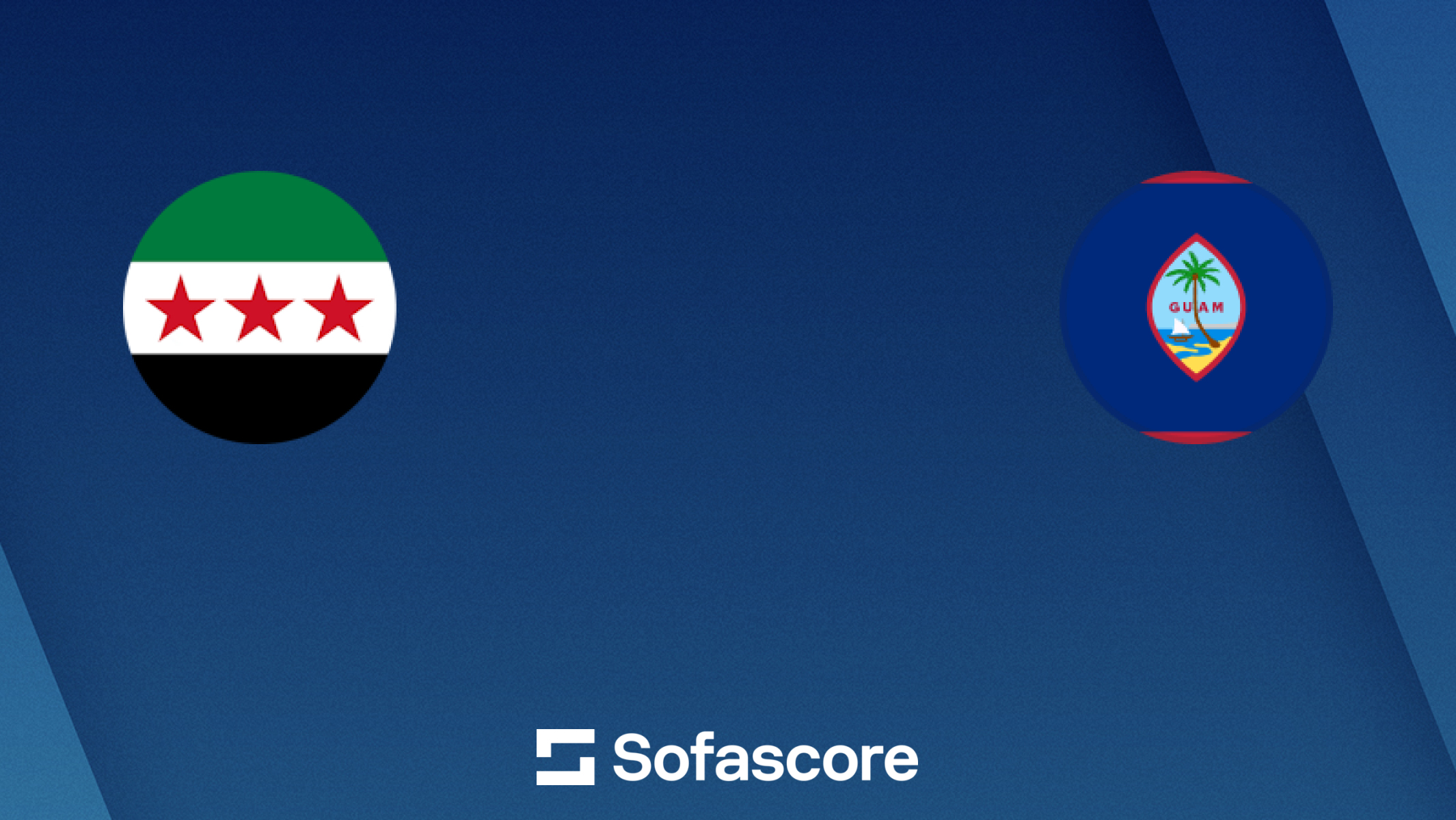 Syria Guam live score and H2H results - Sofascore