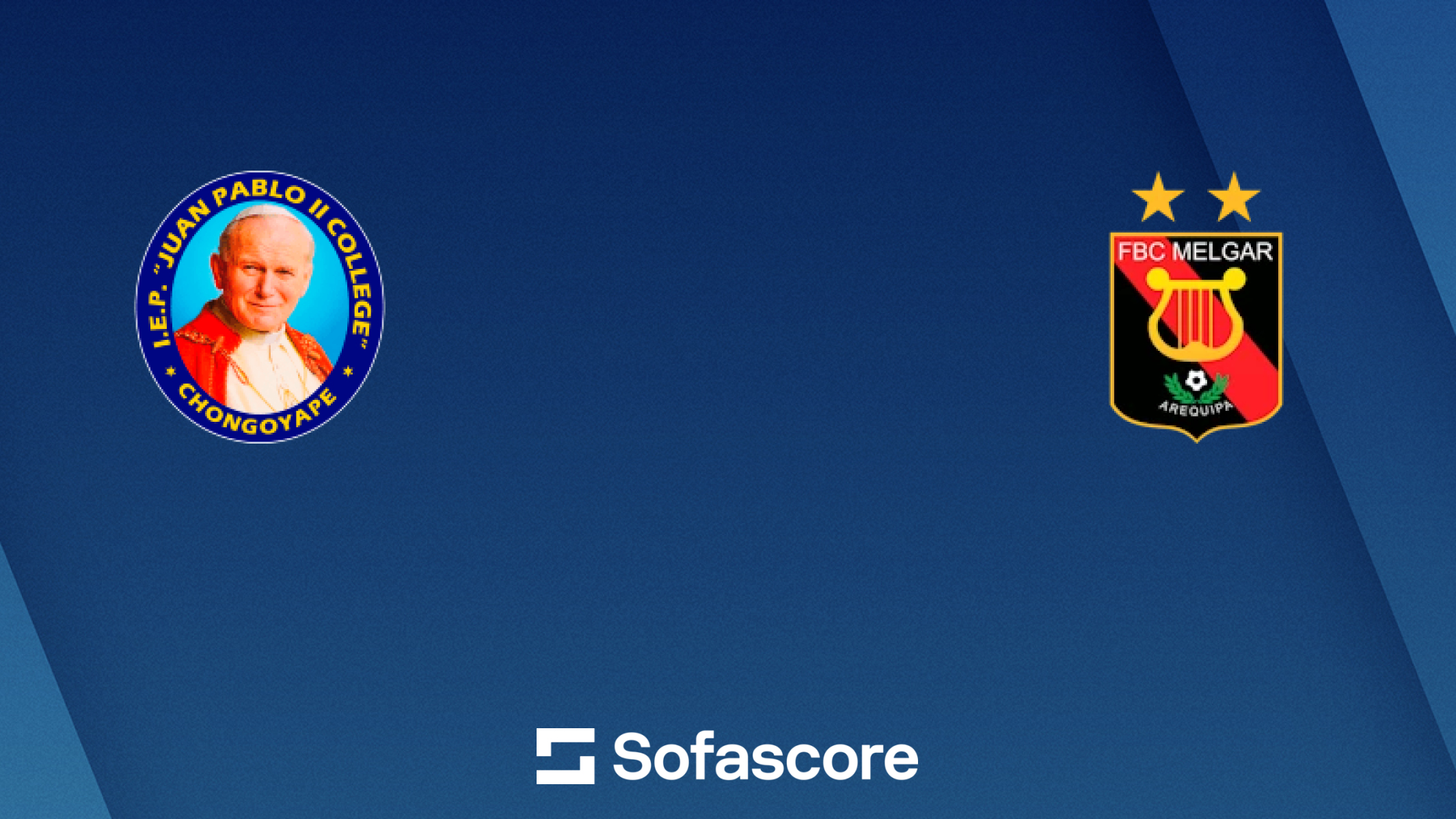 ADC Juan Pablo II vs Melgar live score, H2H and lineups | Sofascore