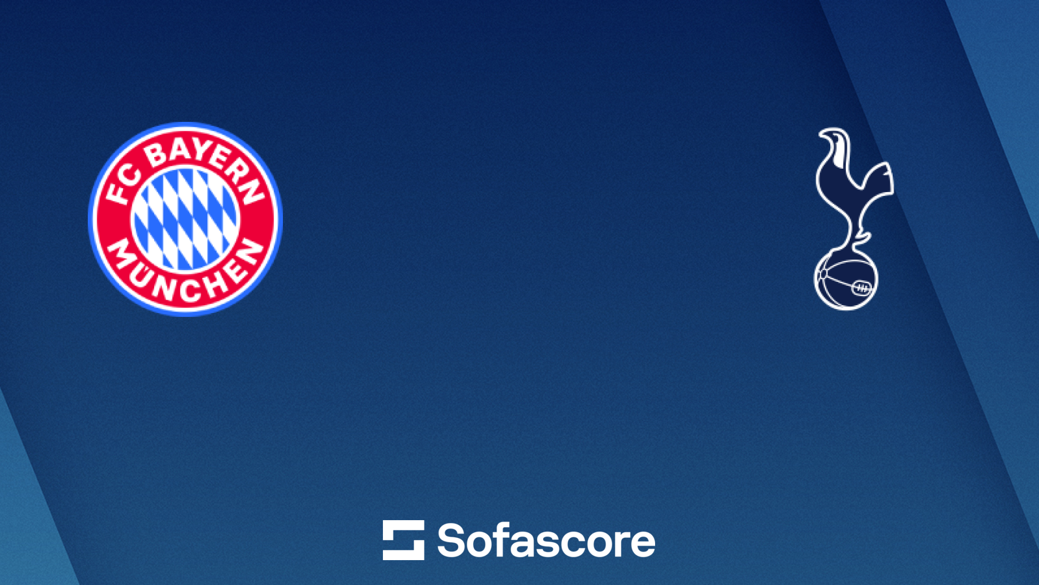 FC Bayern München vs Tottenham Hotspur live score, H2H and lineups ...