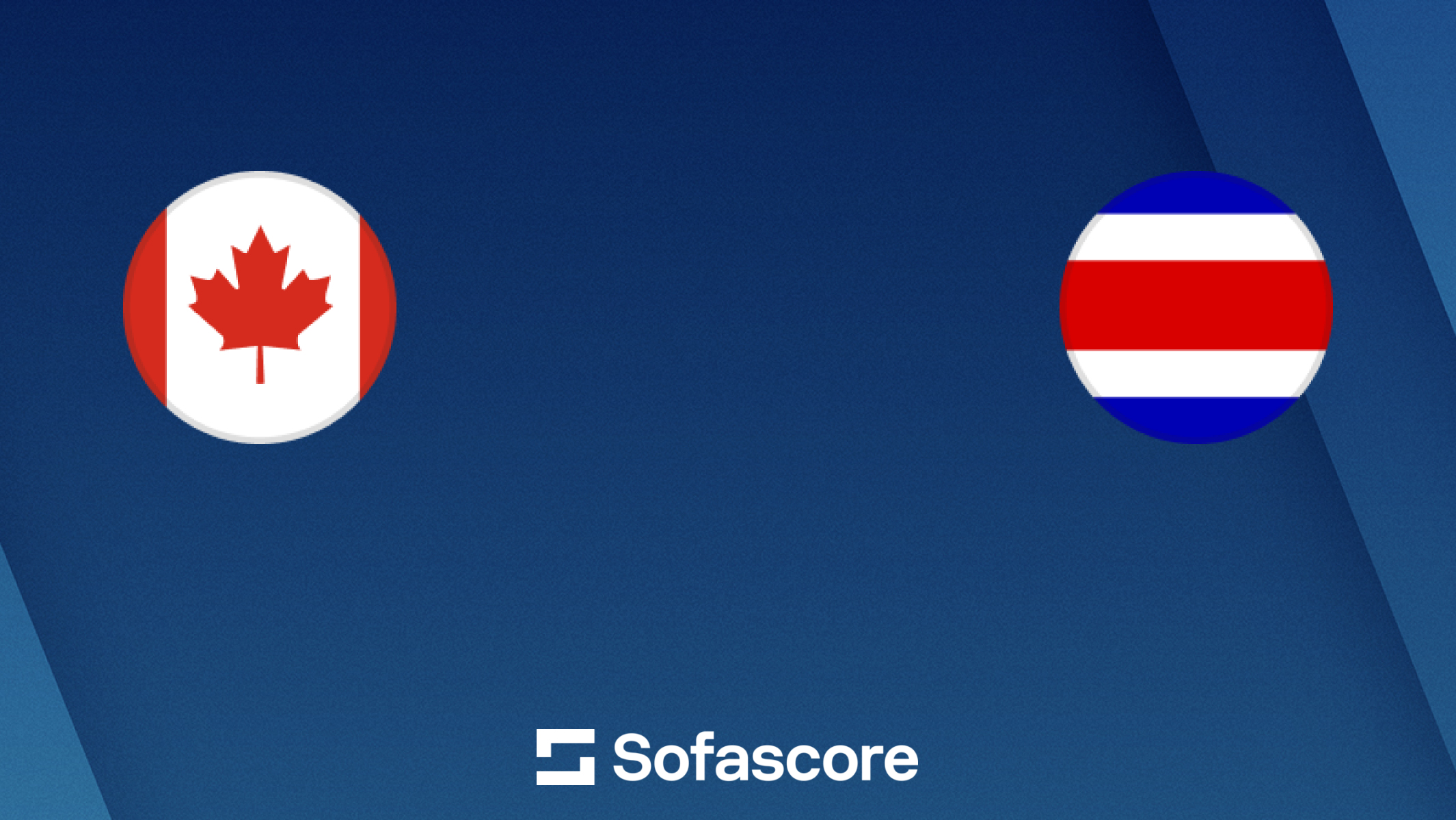 Canada vs Costa Rica live score, H2H and lineups | Sofascore