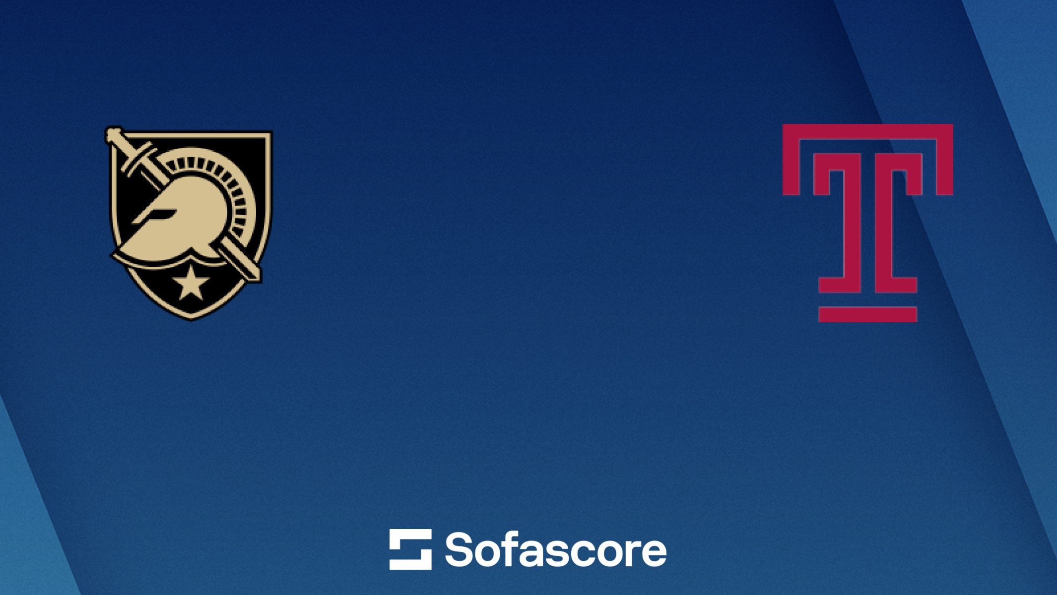 Army tegen Temple livescores & H2H | Sofascore