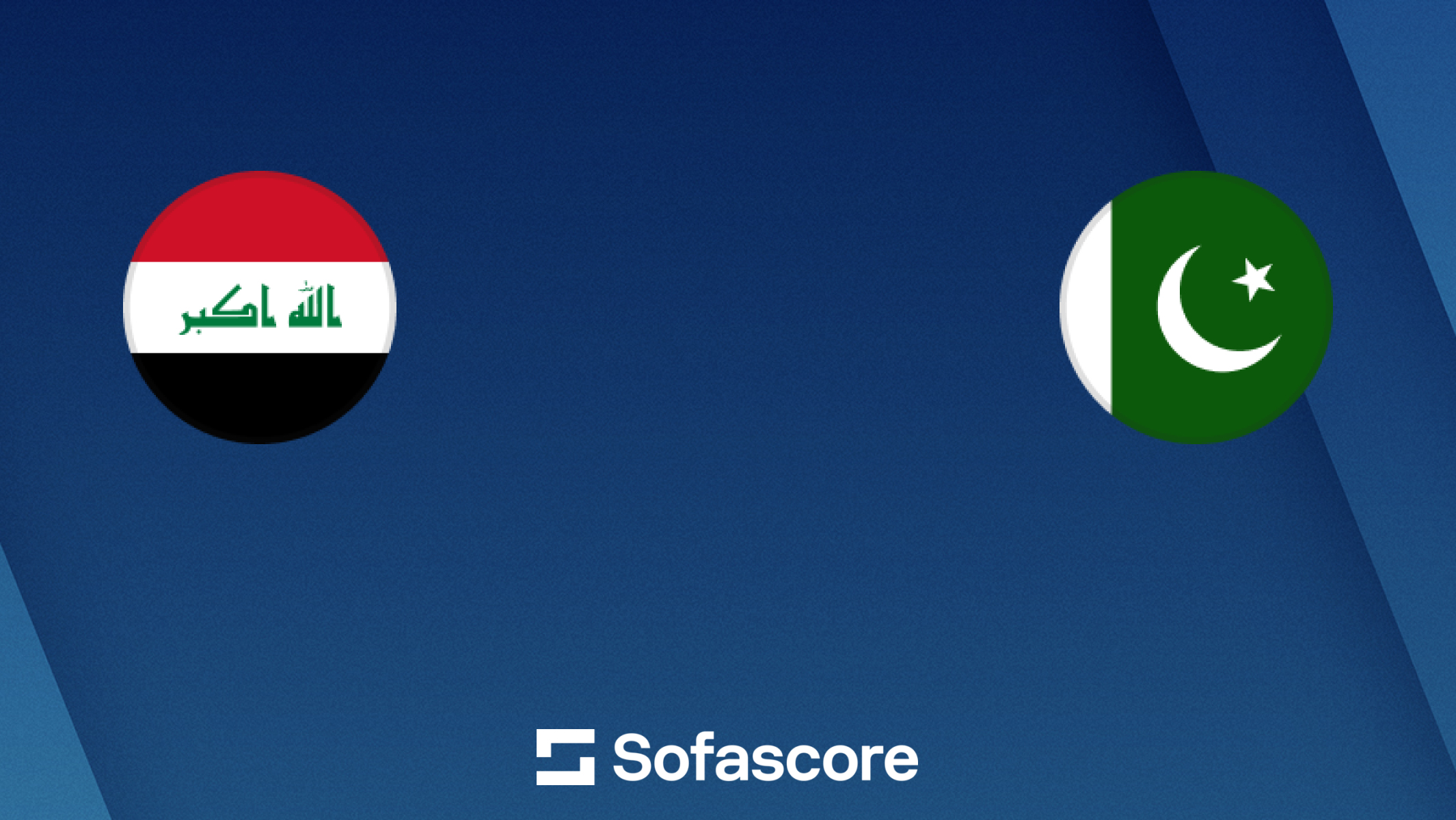 Iraq U23 vs Pakistan U23 live score, H2H and lineups | Sofascore