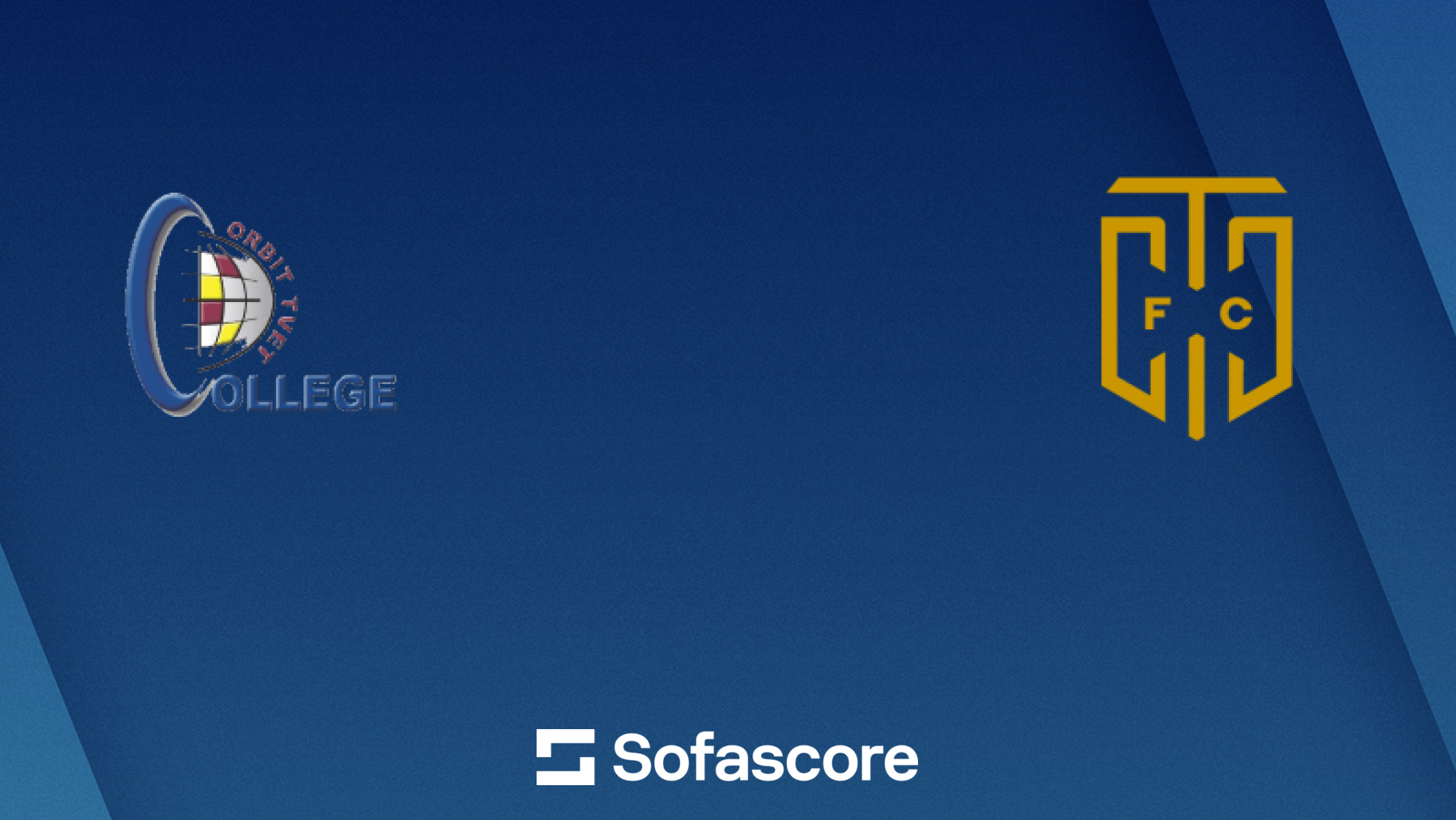 ORBIT College FC vs Cape Town City FC live score, H2H and lineups ...