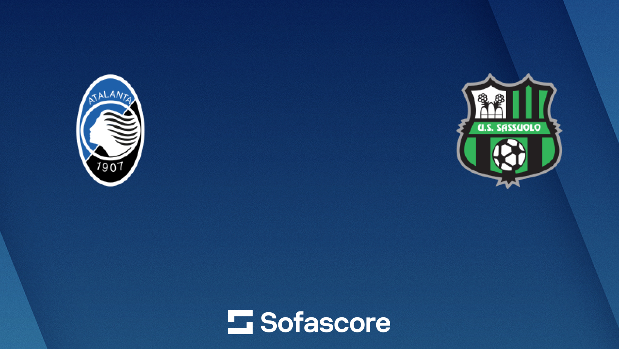 Atalanta vs Sassuolo live score, H2H and lineups | Sofascore