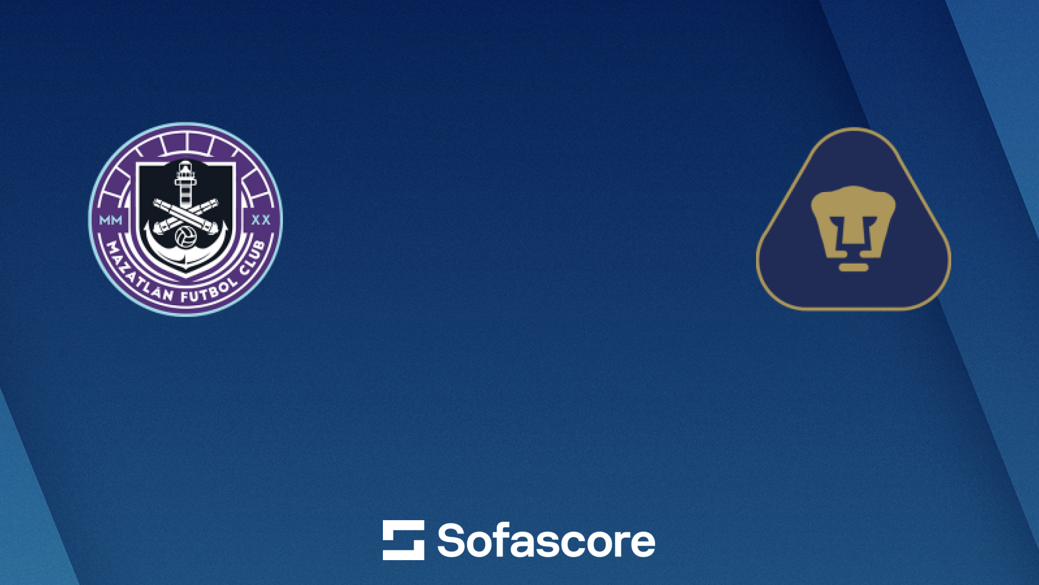 Mazatlán FC vs Pumas UNAM live score, H2H and lineups | Sofascore